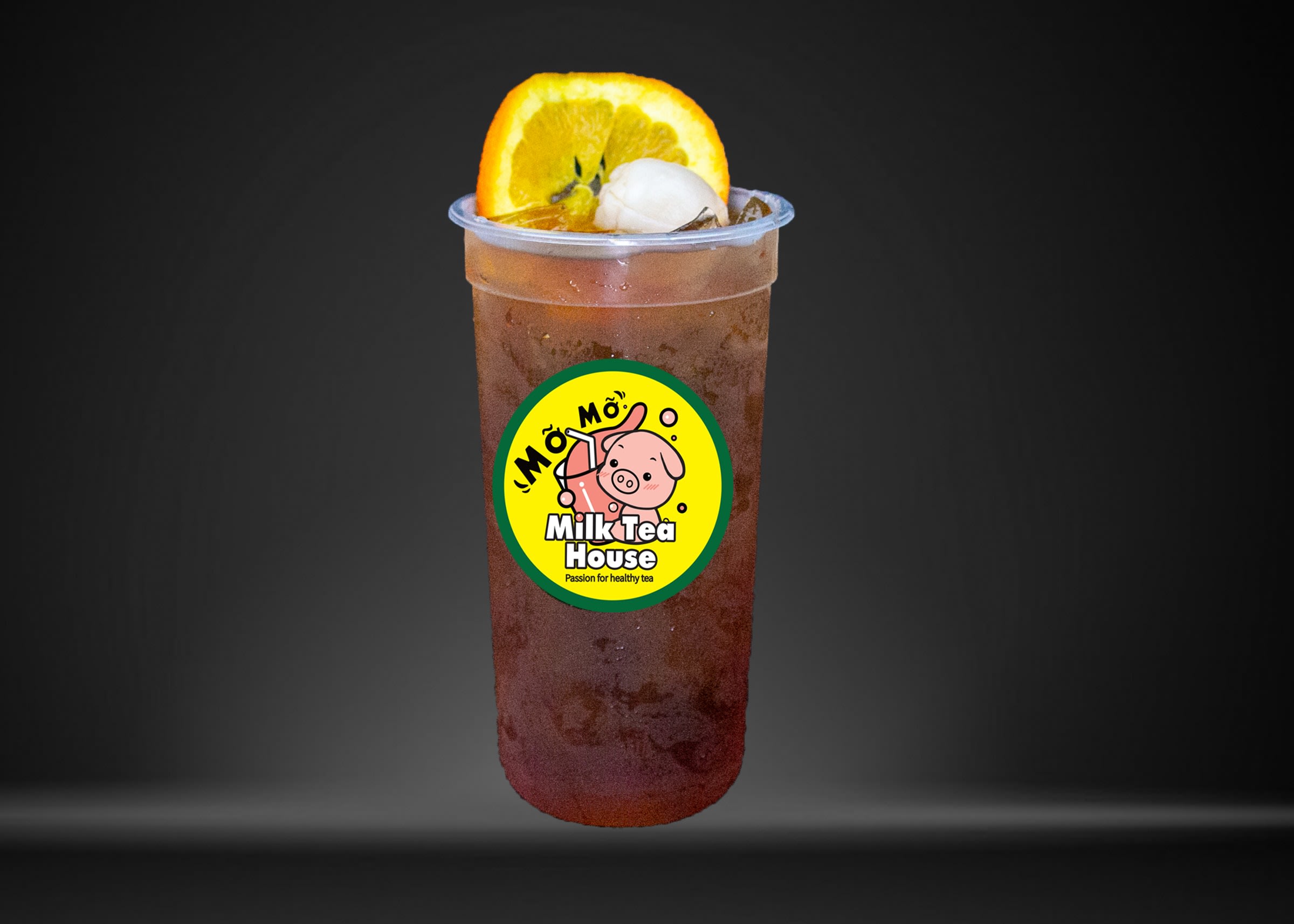 Orange LemonGrass Lychee Tea - Classic - Mo Mo Tea | Delicious Bubble ...