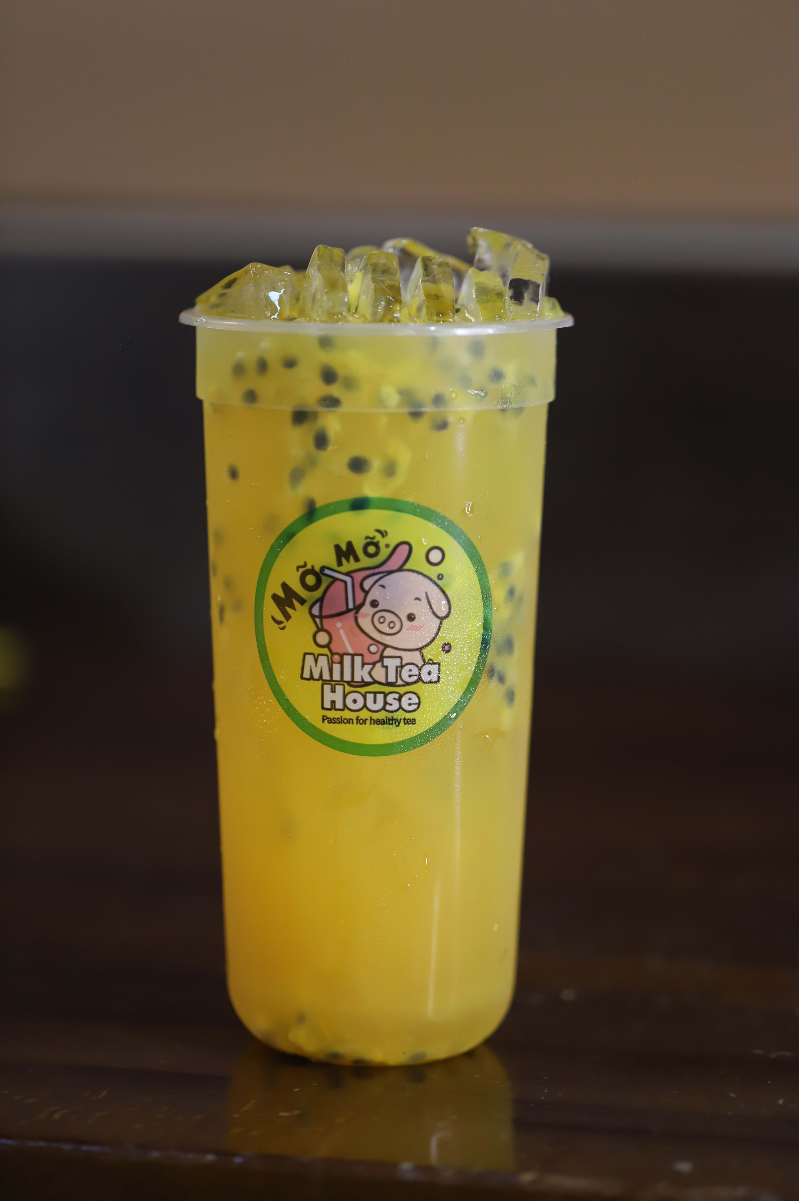 Passion Fruit Green Tea - Classic - Mo Mo Tea | Delicious Bubble Tea ...