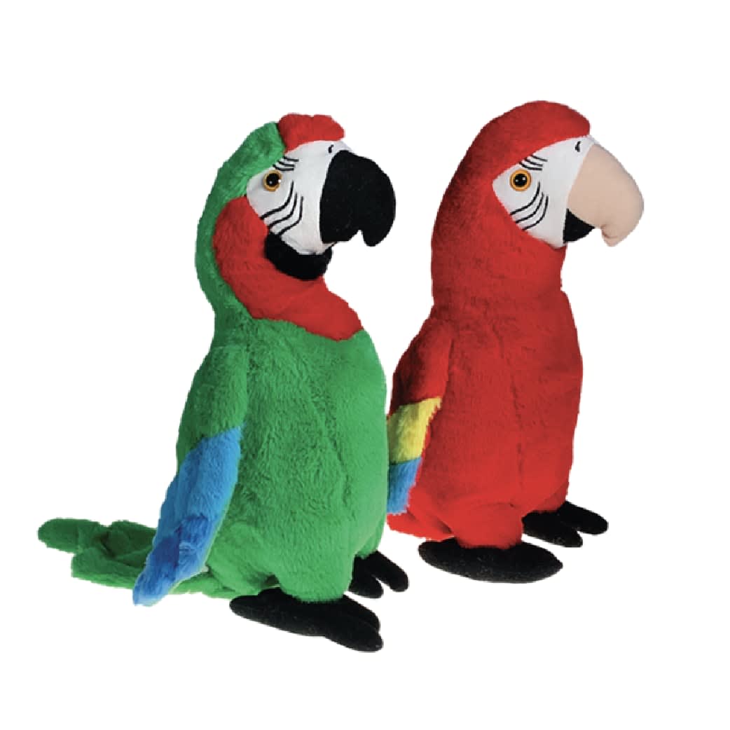 "Preston and Pandora" Parrot - Our Plushy Collection - Cuddly Buddies ...