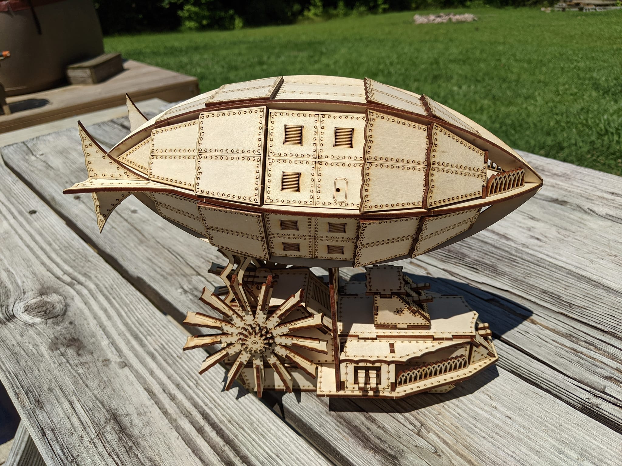 Steampunk Dirigible - Models - Reddog Crafts, handcrafted goods in ...