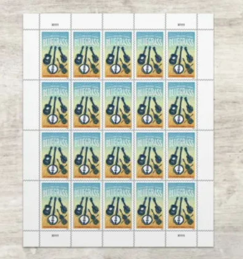 Bulk Pack 2024 Bluegrass Stamp Forever First Class Postage Stamps 3000 ...