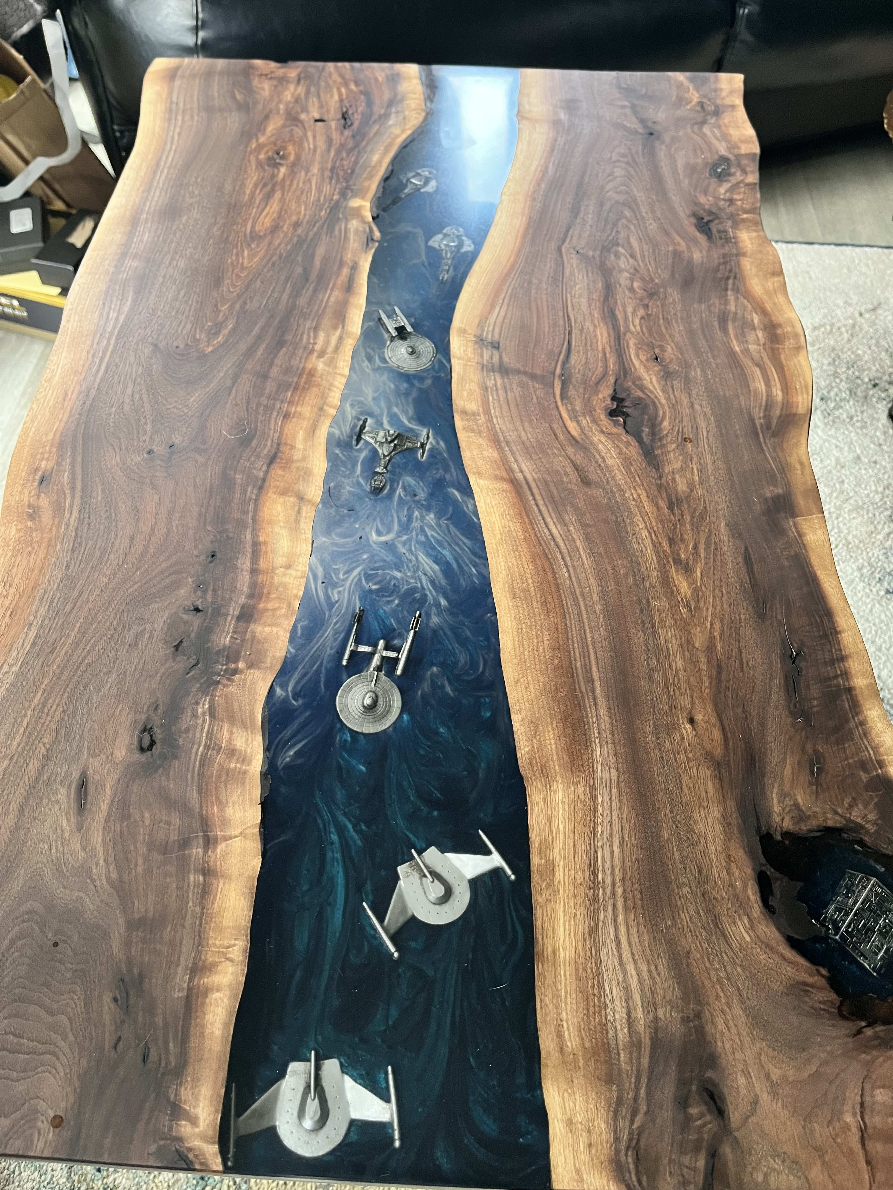 The Star Trek Coffee Table - Coffee Tables - C.C. Epoxy Design - Epoxy ...