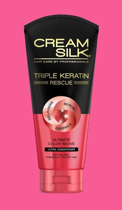 Cream Silk Triple Keratin Rescue Ultra Conditioner Ultimate Color Revive