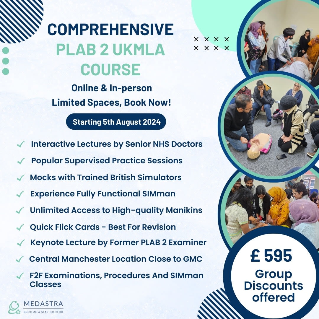 Comprehensive PLAB 2 Course - PLAB 2 Courses - MEDASTRA I Medical ...