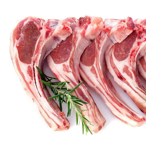 Rib Chops (4 count) - Premium Lamb Cuts - Cast Iron Meat: Heritage ...
