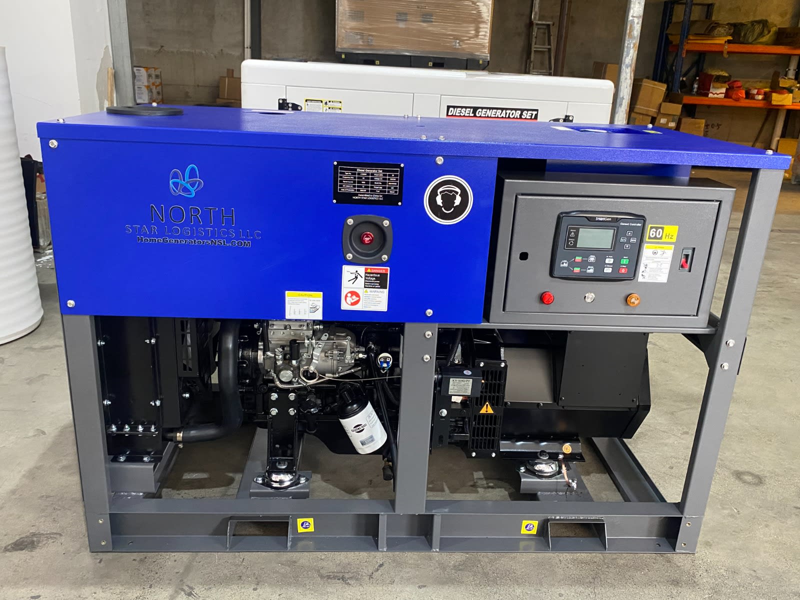 20KW DIESEL WATER-COOLED GENERATOR (Portable) - Custom Diesel Generator ...