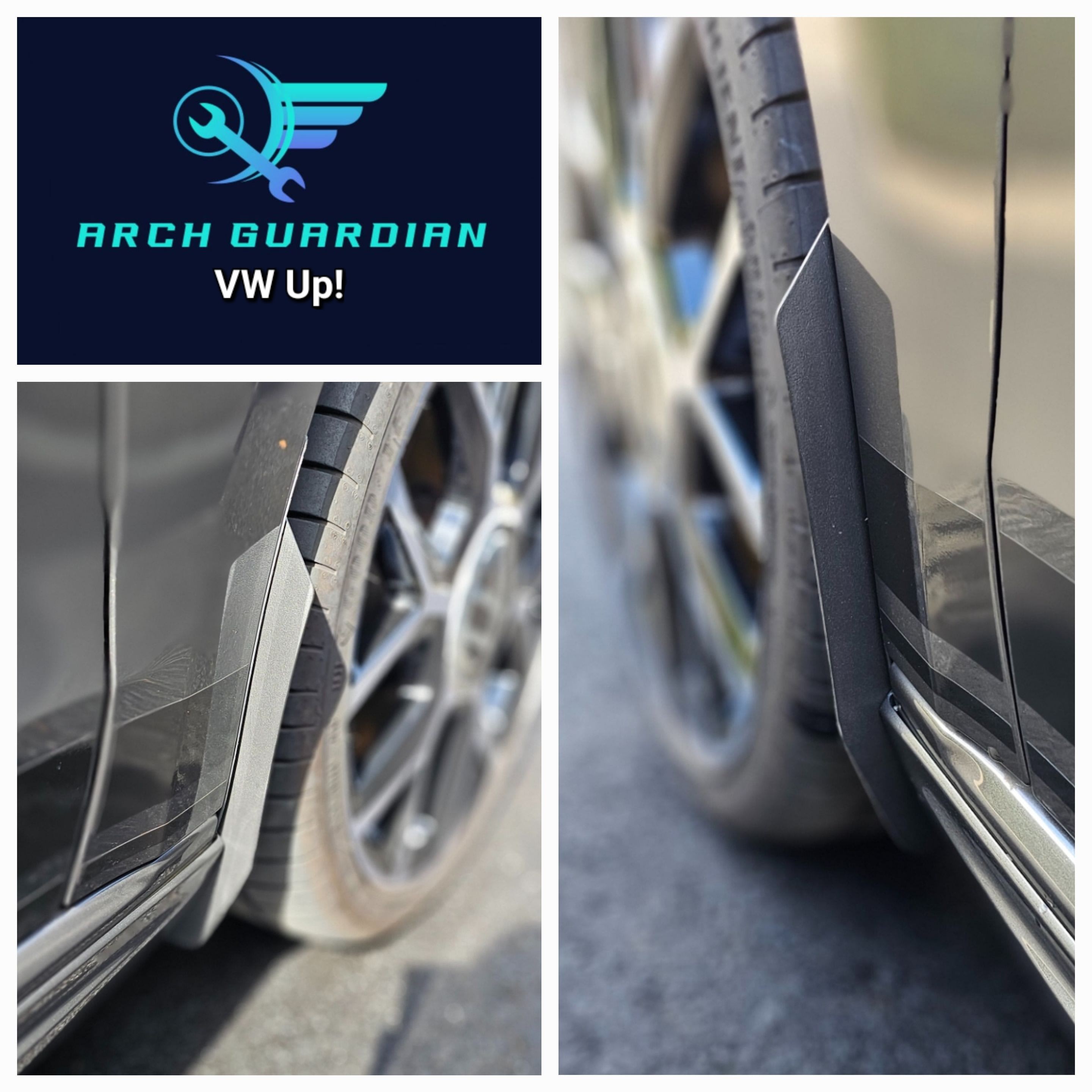 VW UP! (Non-GTi) (Front Set) - Arch Guards - Arch Guardian - Vehicle ...