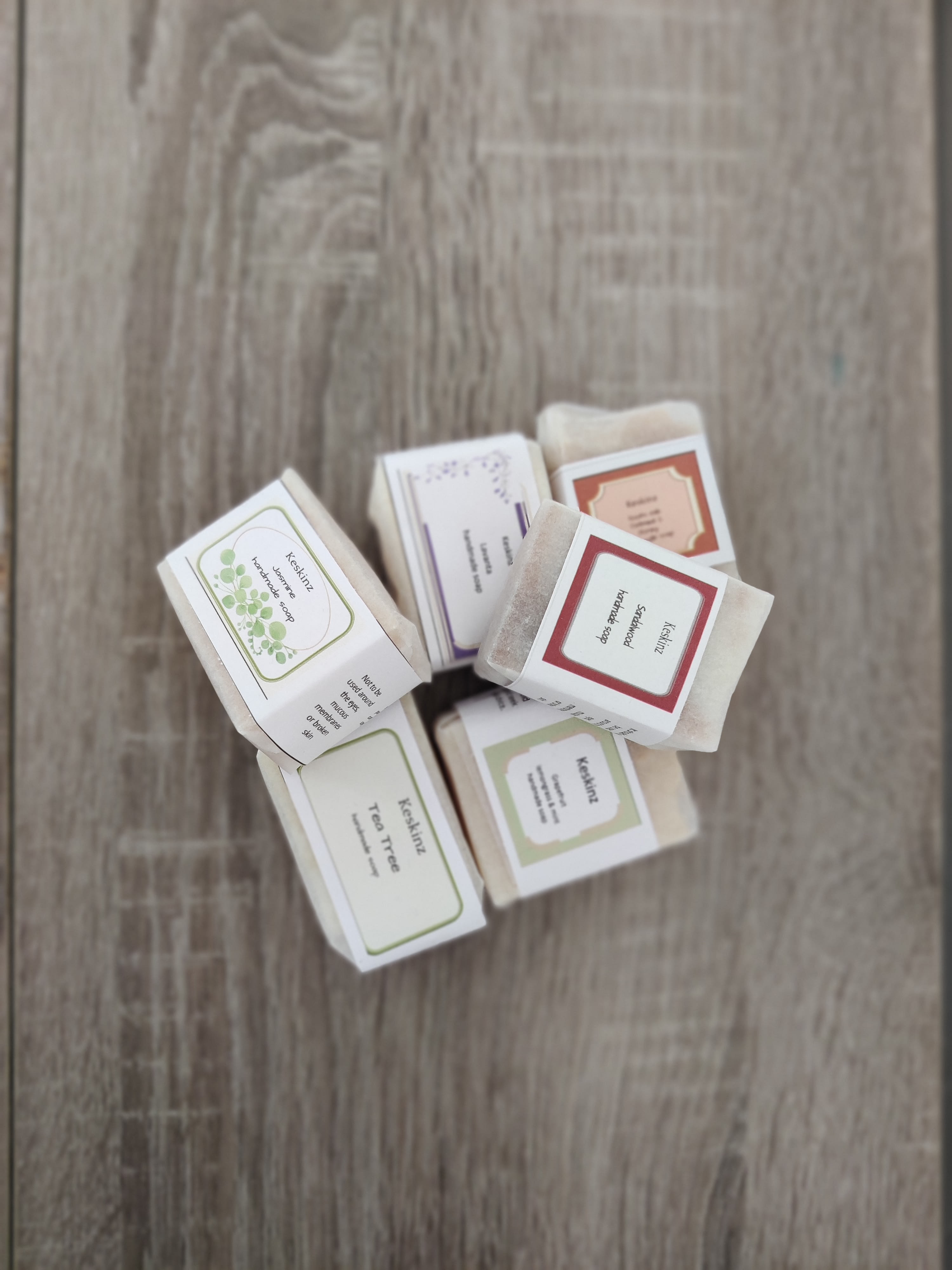 Handcrafted Soap Gift Set – Six Artisan Mini Soaps for Luxurious ...