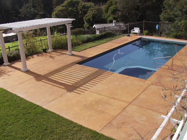 Pool Deck Staining - Pool Deck Concrete Coating Services - Finishing ...
