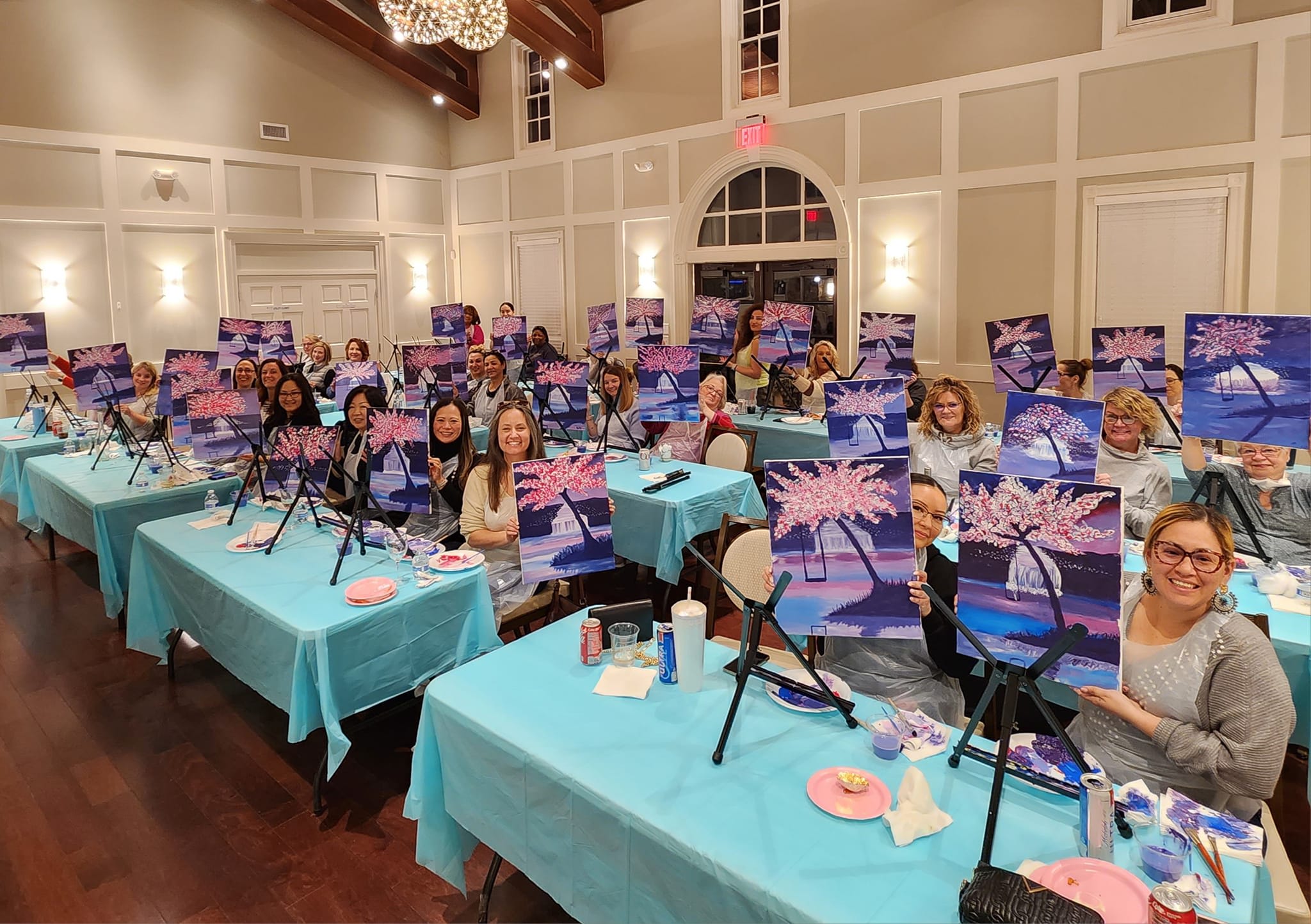 Mobile Art Events - Art Events & Classes - The Painted Tiger Art Studio ...