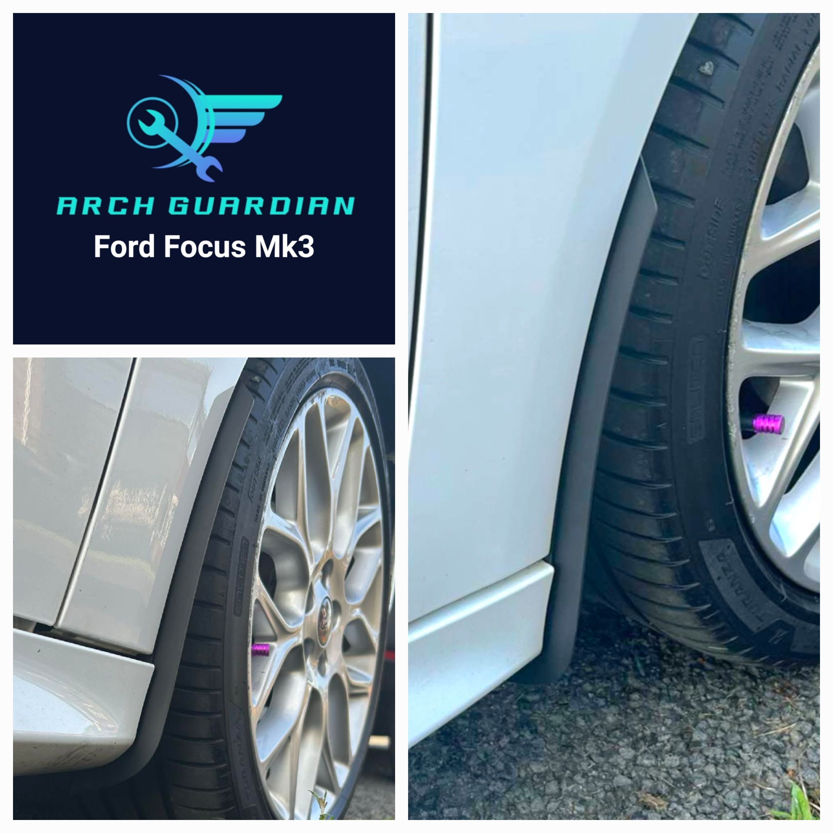 Ford Focus Mk3 (Front Set) - Arch Guards - Arch Guardian - Vehicle ...