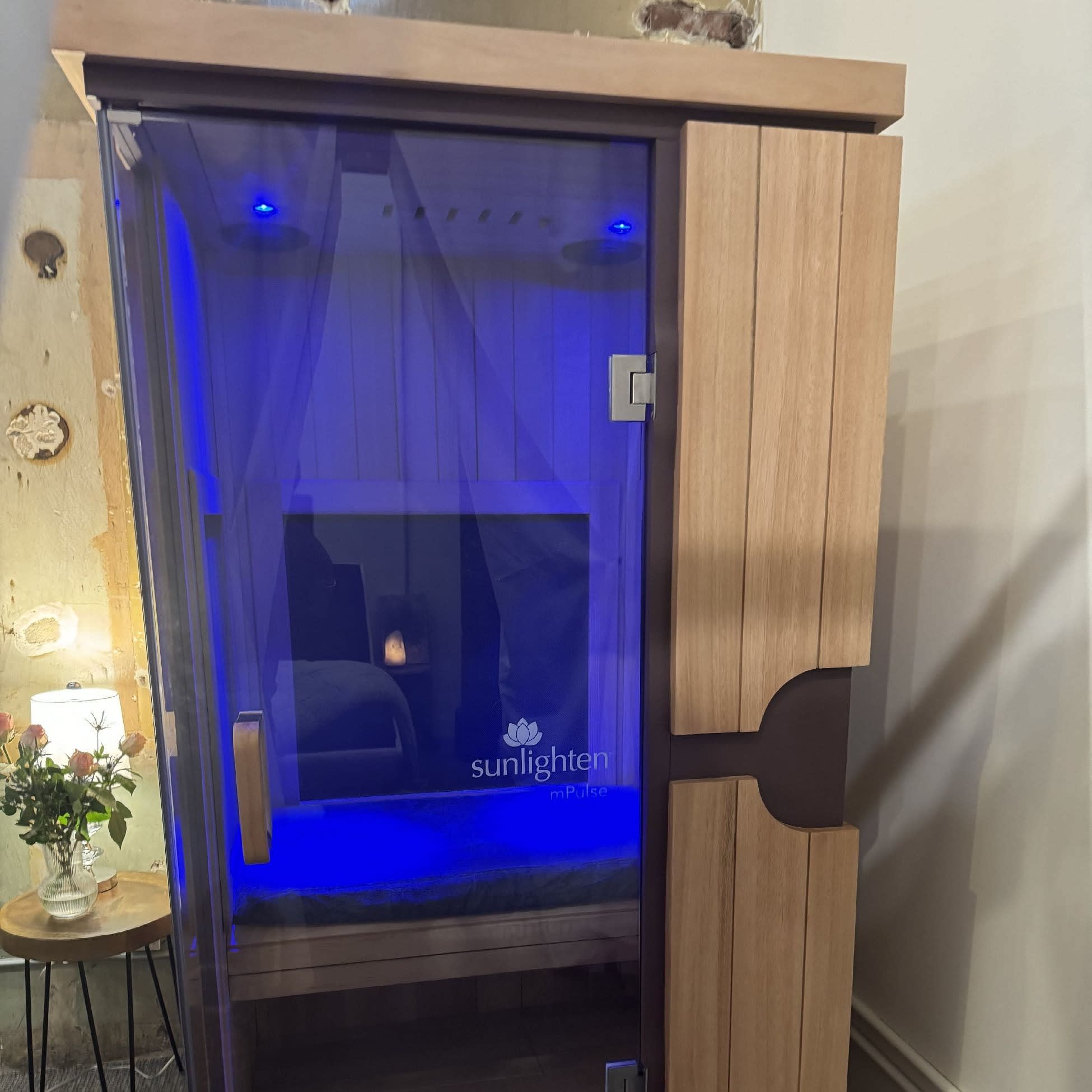 Sauna & Shower - Infrared Sauna - Jasper Float Spa & Wellness Center ...