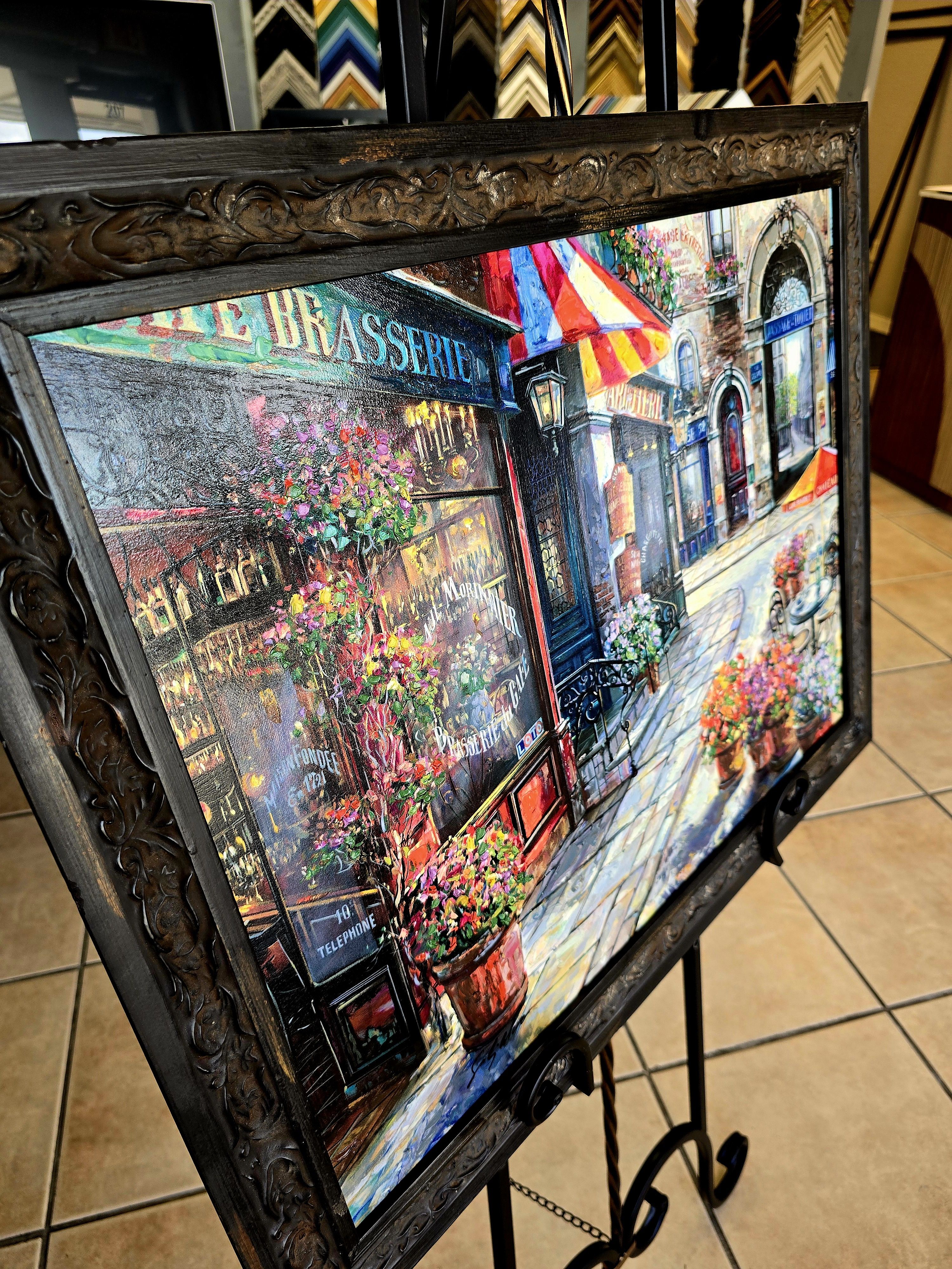 Canvas Stretching - Framing Solutions - Framer's Point | Custom Frames ...