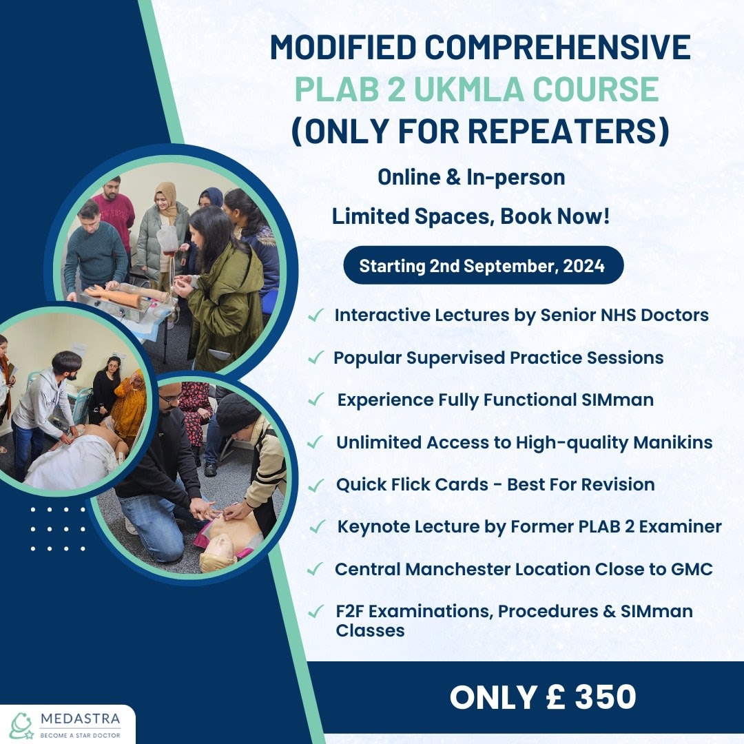Plab 2 Crash Course Plab 2 Courses Medastra I Medical Education