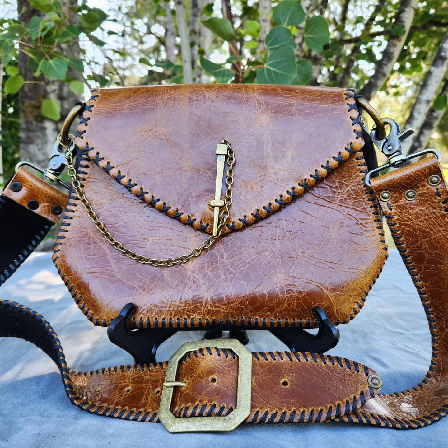 The Satchel with Standard Strap - Leather Bags (High Luster) - Timeless ...