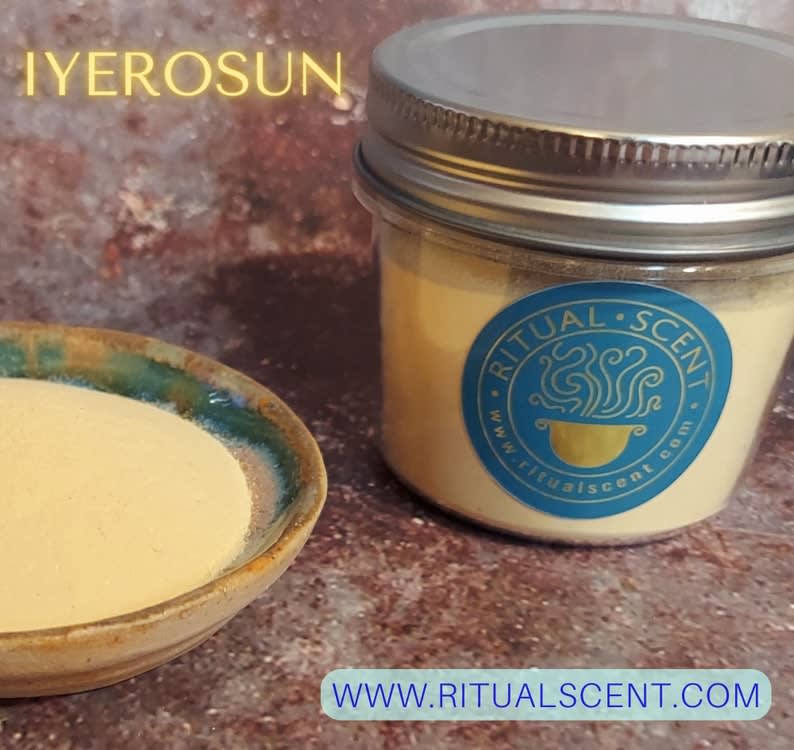 Iyerosun Babalawo Polvo Acheses Ashe Orisha Atare Eru Obi Osun Kola acheses