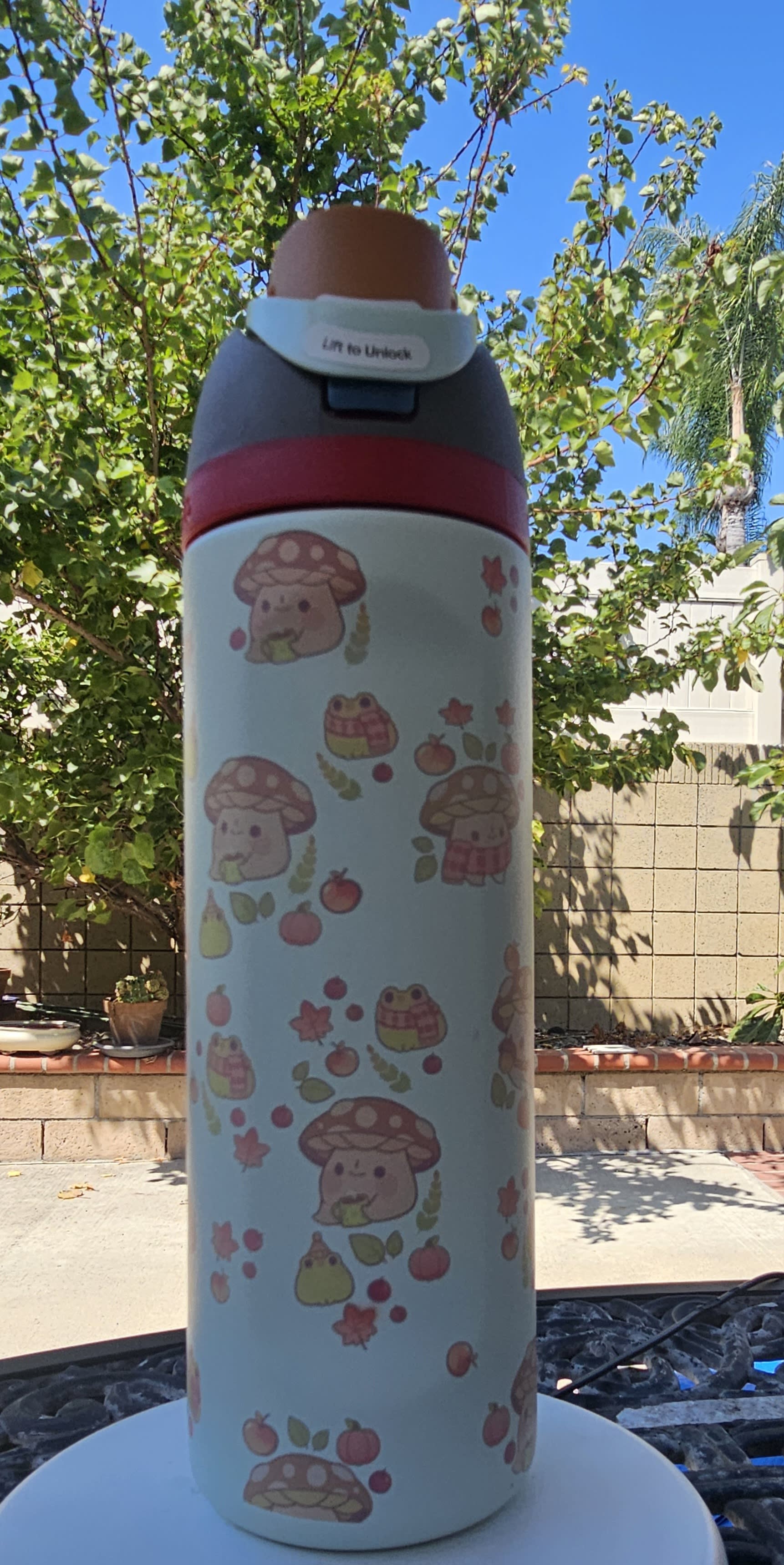 24oz 32oz Owala Free Sip Boneyard Autumn Fall Vibes Mushrooms