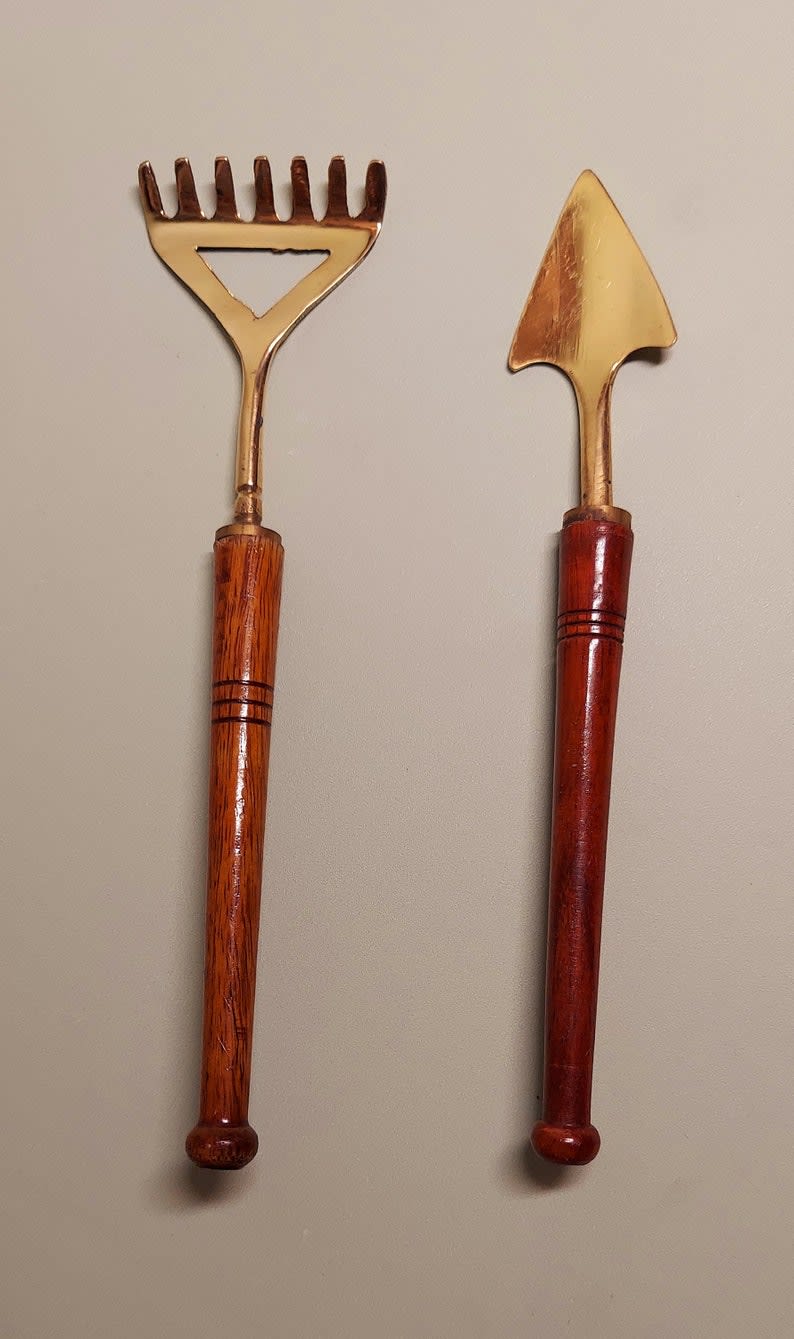 Orisha OKO tool Rake and Shovel set kori orisa korikoto scarecrow irawo ocha herramienta