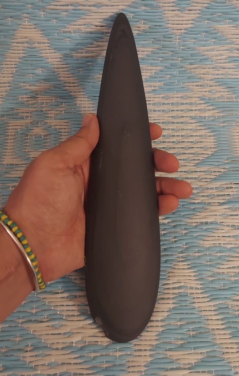 REAL Thunder Stone Orisha Shango Antique piedra rayo Edun Ara Lucumi orisha