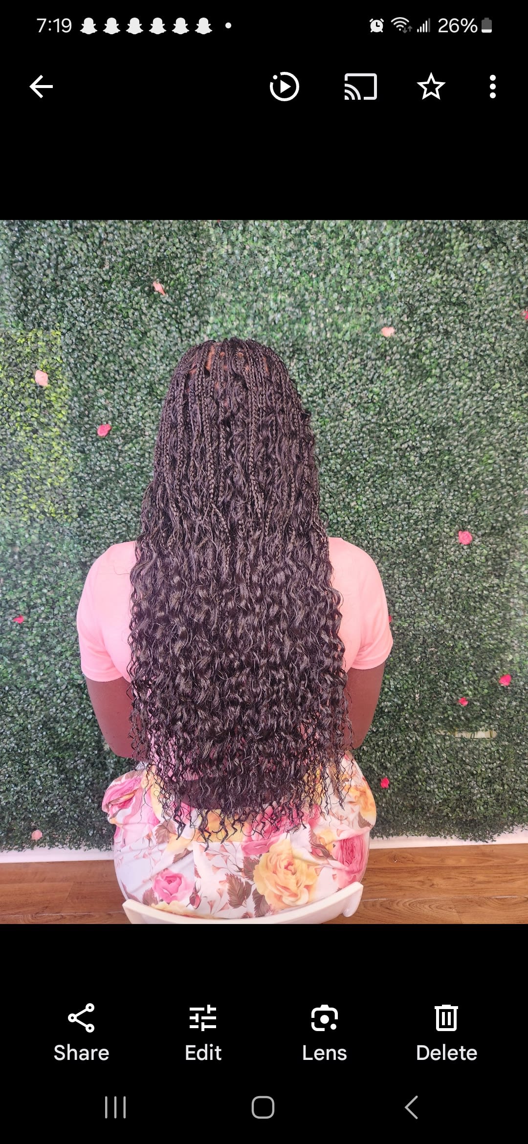 Mermaid knotless or box braids - Women's Braiding Services - Elom ...