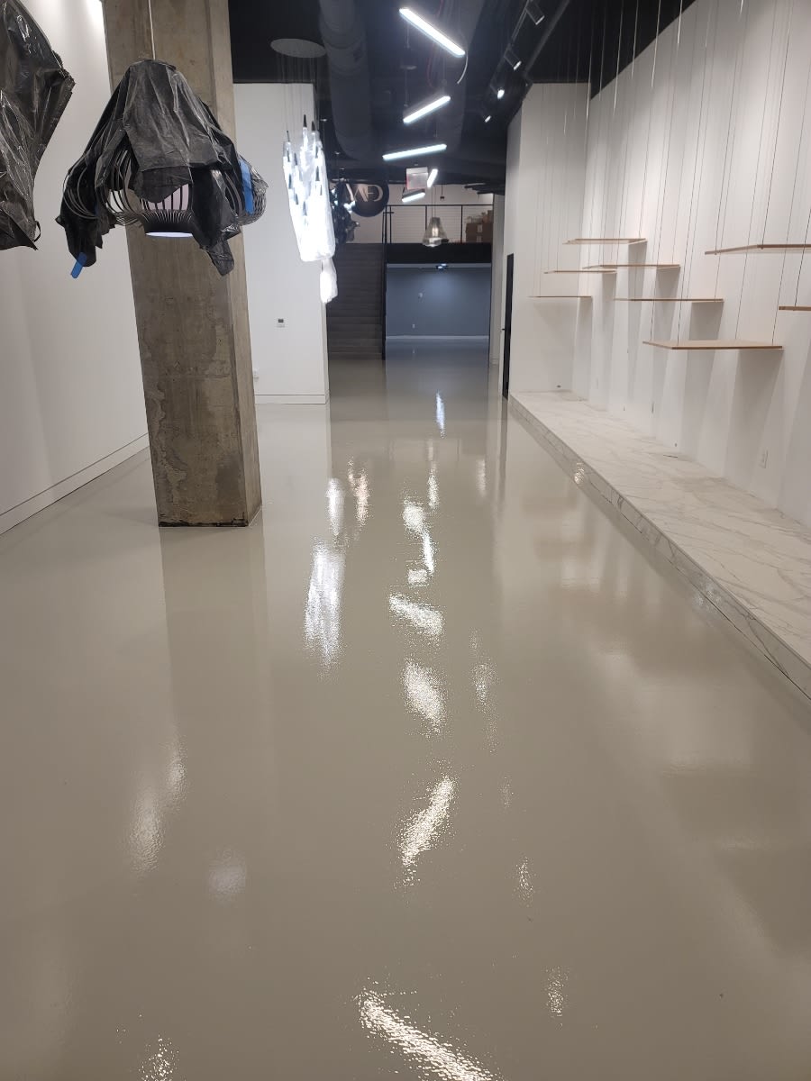 Polymer, Resinous, Epoxy, Seamless Flooring - Comprehensive Concrete ...