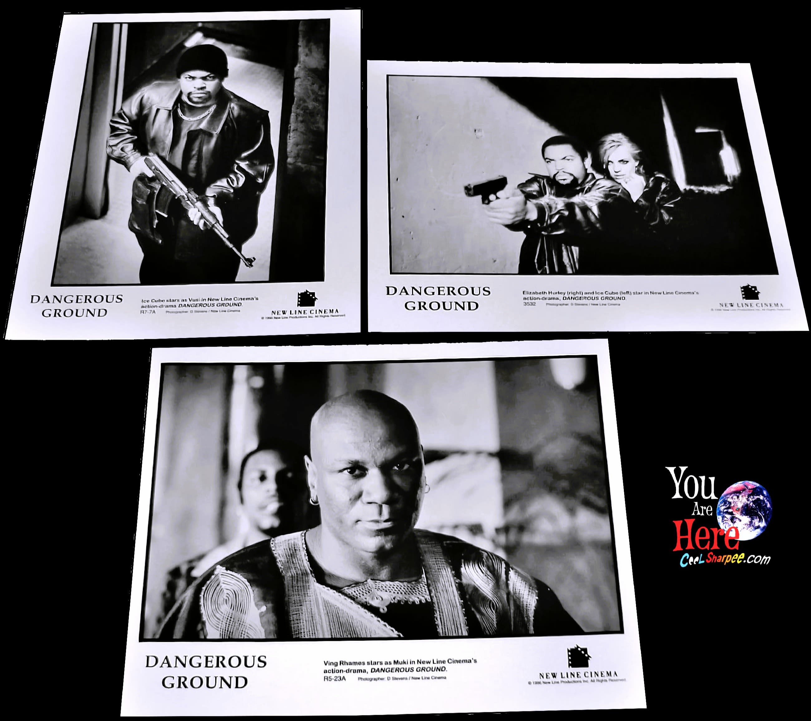 3 DANGEROUS GROUND Movie Press Photos 1997 Ving Rhames Ice Cube ...