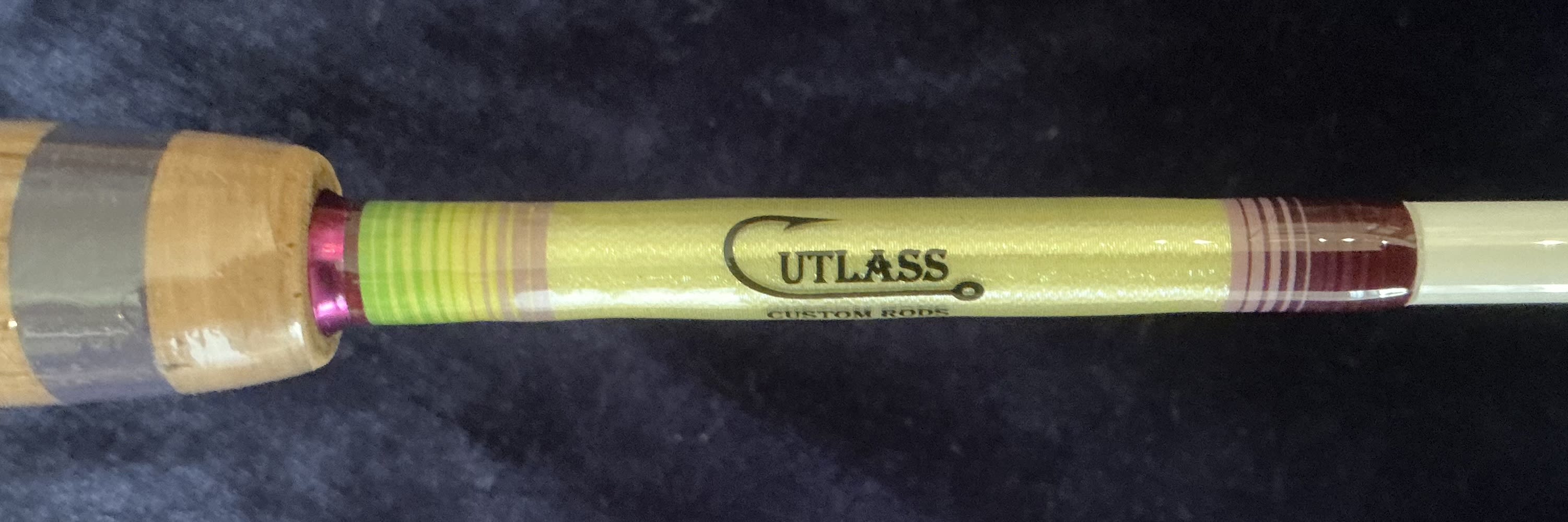 #406 Cutlass SC84ML-W Graphite Freshwater Spinning Rod - FRESHWATER ...