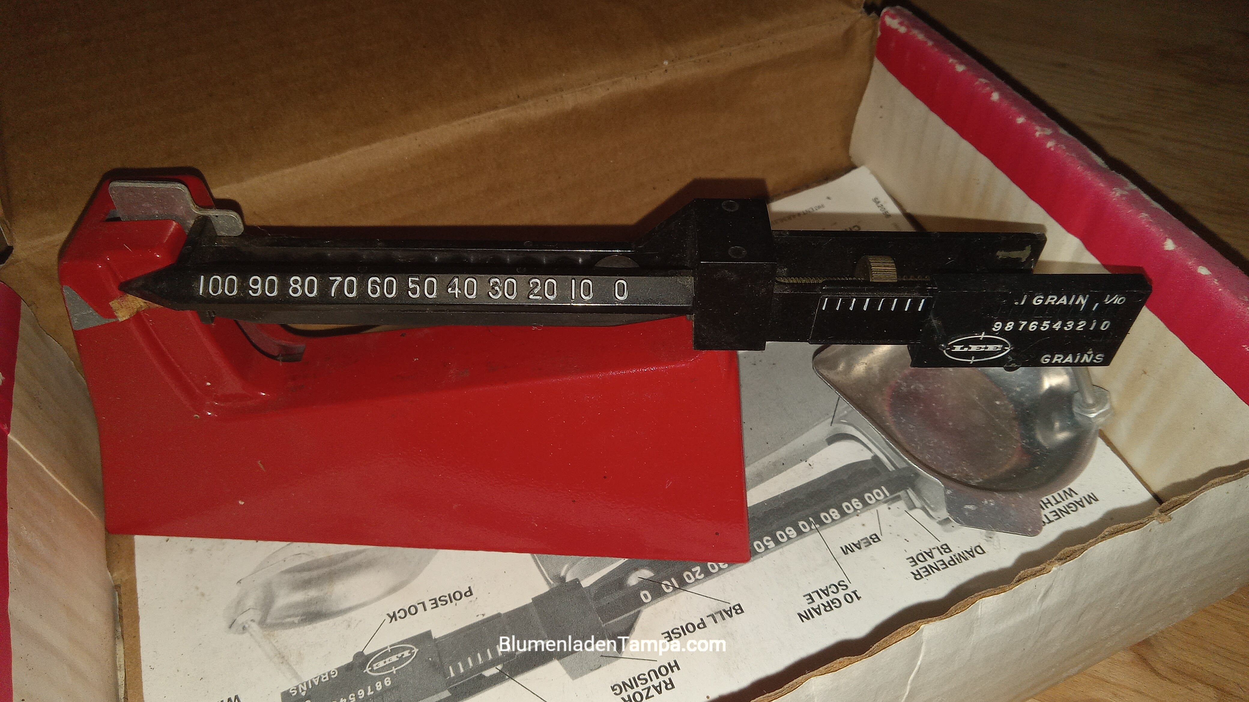 Lee Safety Powder Scale - Red - Re-Loading Parts - All American Gun ...