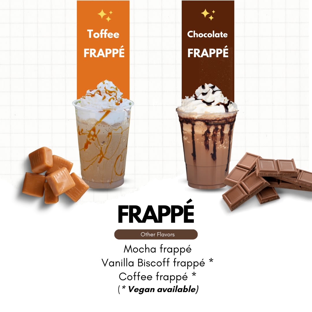 Frappés - Drinks - Sweettastic Churros | Take Away Shop in Norwich