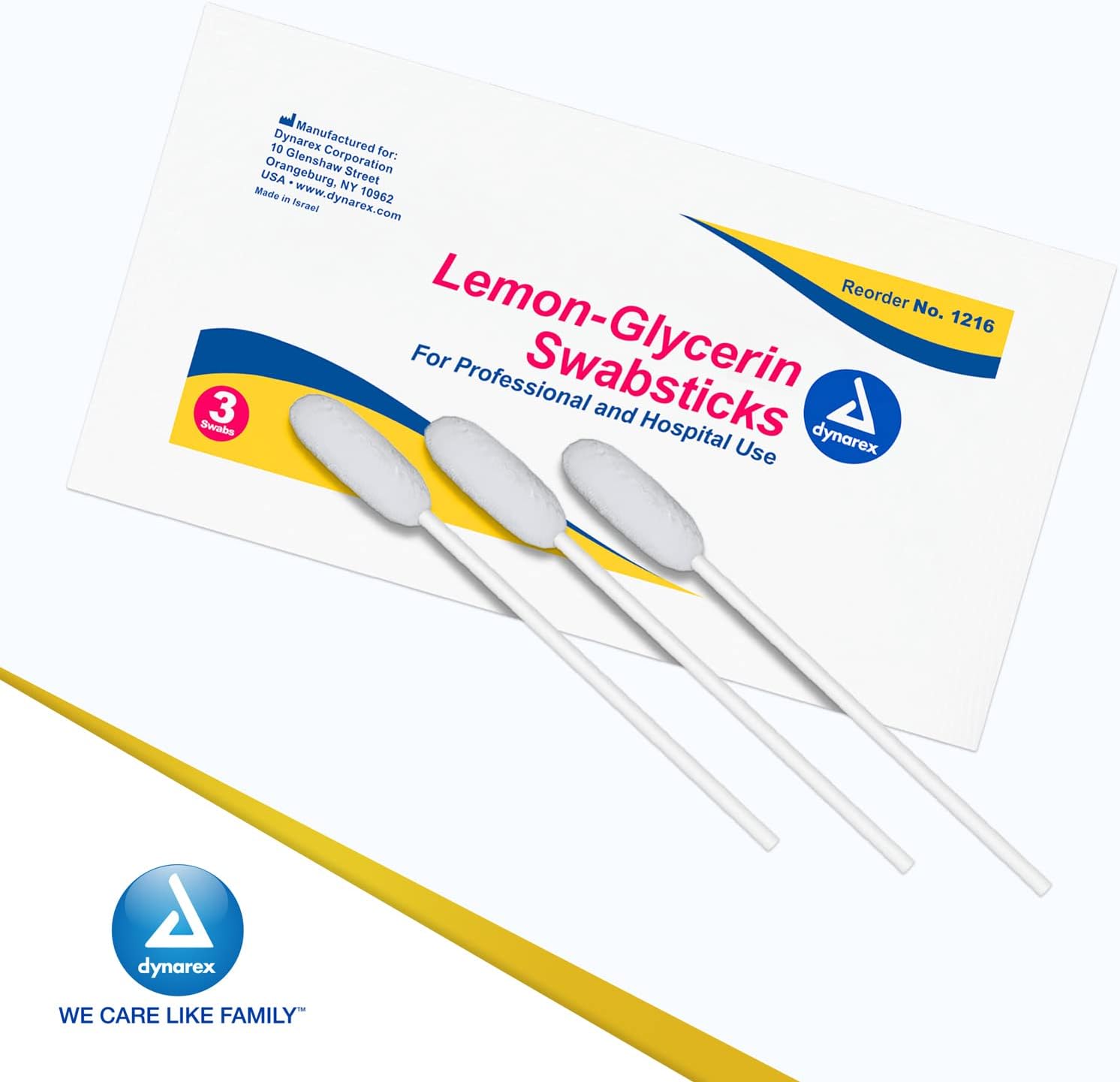 Midline Lemon Glycerin Swab Sticks - Patient Care - NTI Medical ...