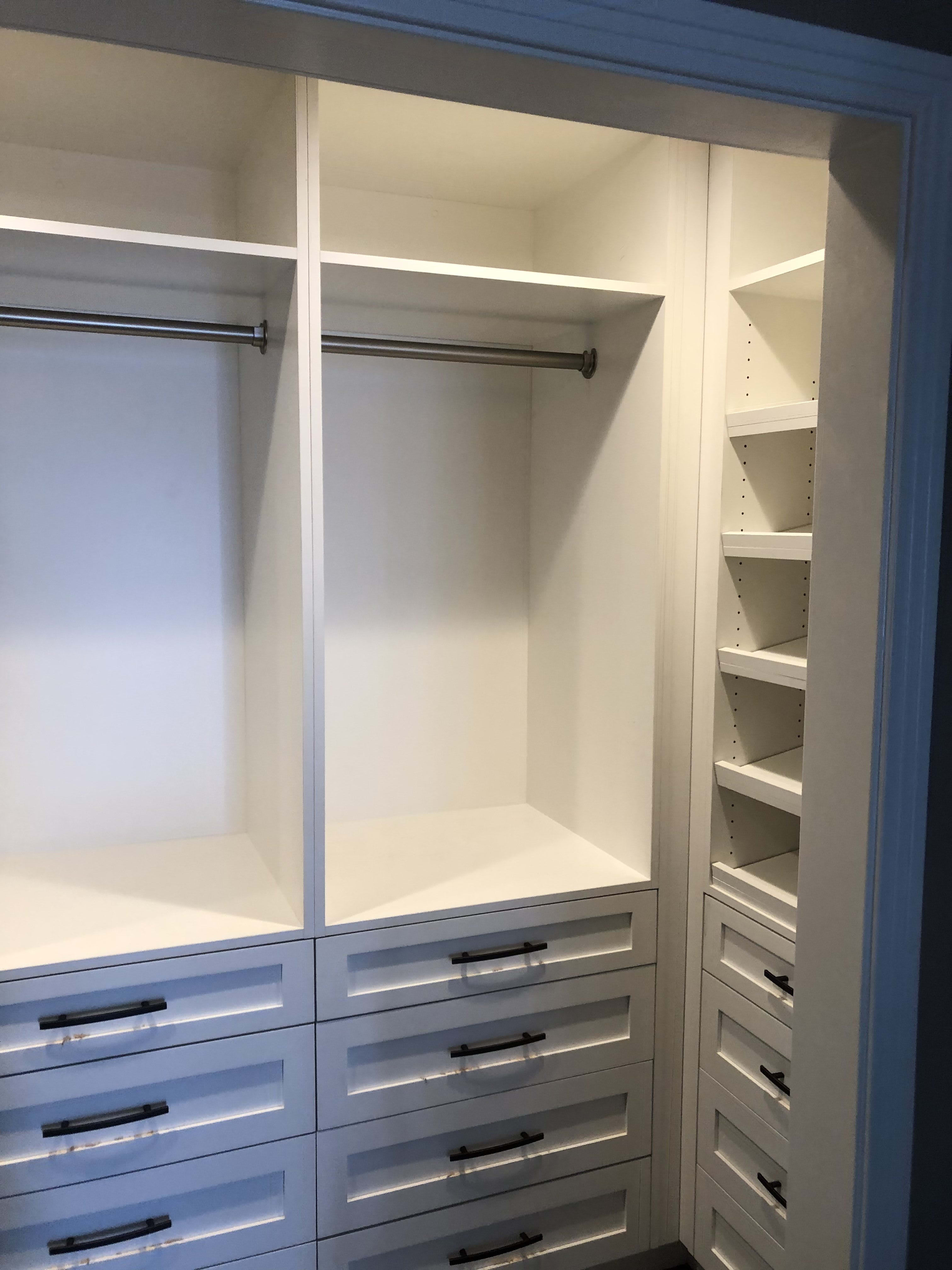 Custom Closet Cabinet Design and Construction - Custom Cabinets ...
