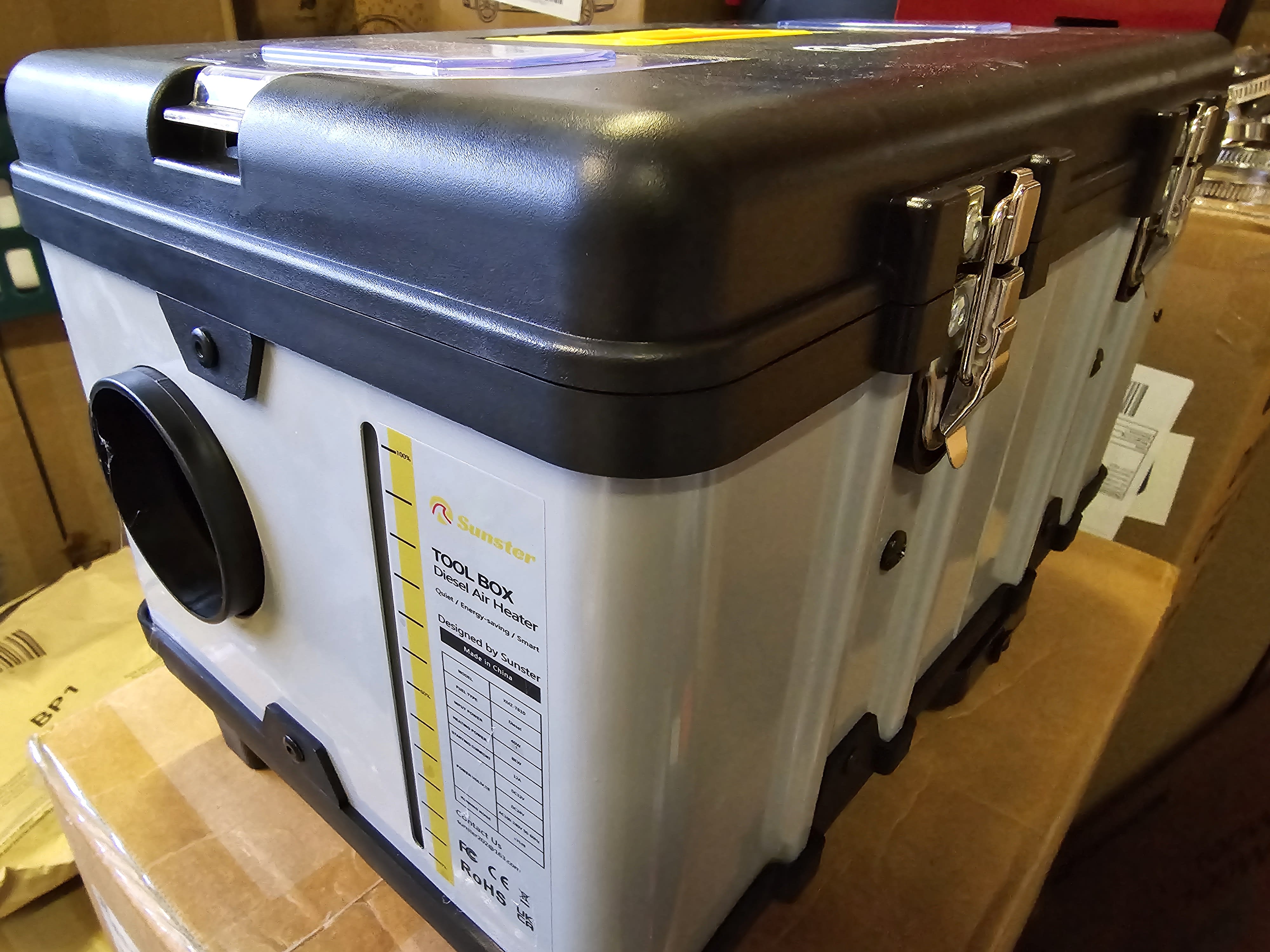 12v 5kw Tool box diesel Heater STB1 - All in one Diesel Heaters ...