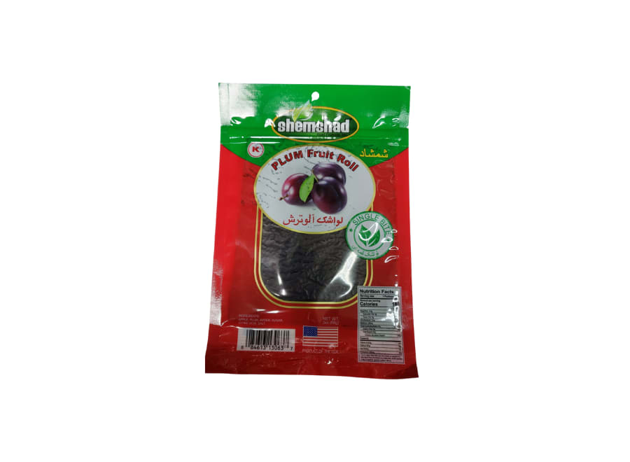 Shemshad Plum Fruit Roll - Sweets & Fruit Rolls - Tak Food Ca | Persian ...