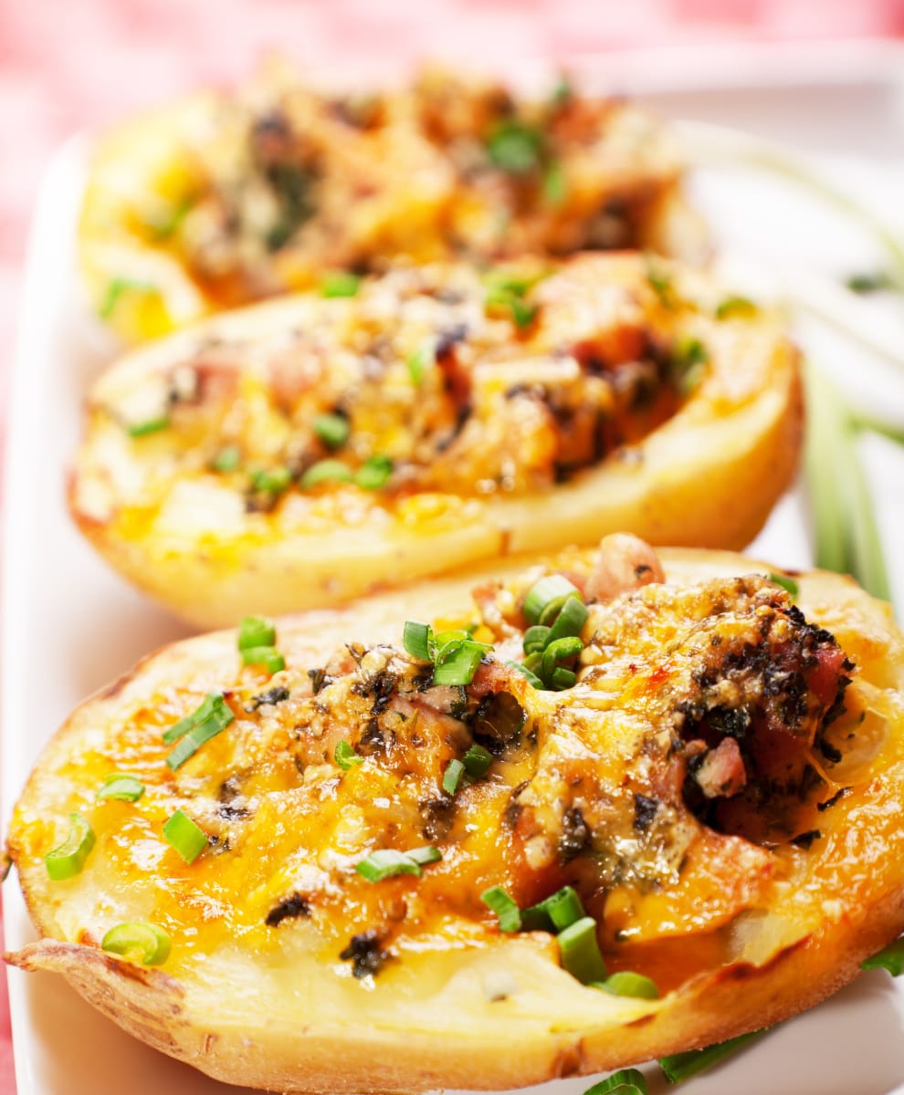 Randy's Chicken Alfredo - Papas - Papas The Loaded Baked Potato Company ...