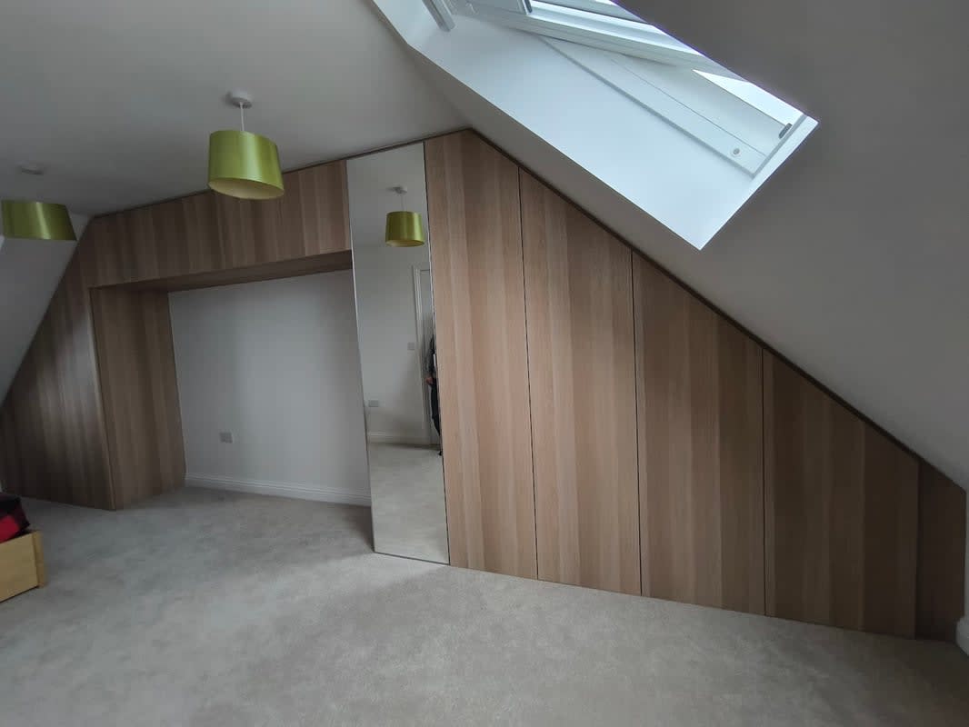 IKEA Wardrobe Customisation -Under Eaves Wardrobes - Buckinghamshire