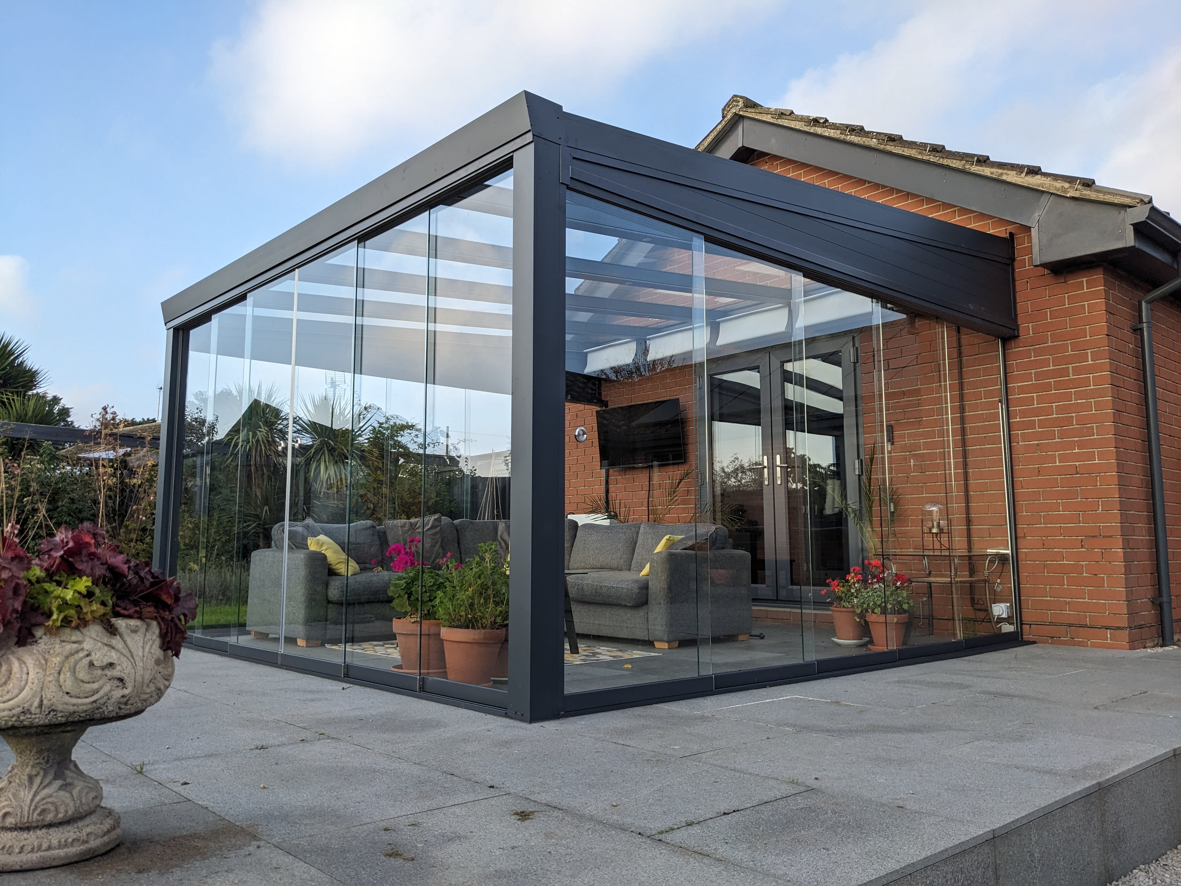 The Bosco Veranda; Our best seller - Explore Our Aluminium Verandas ...