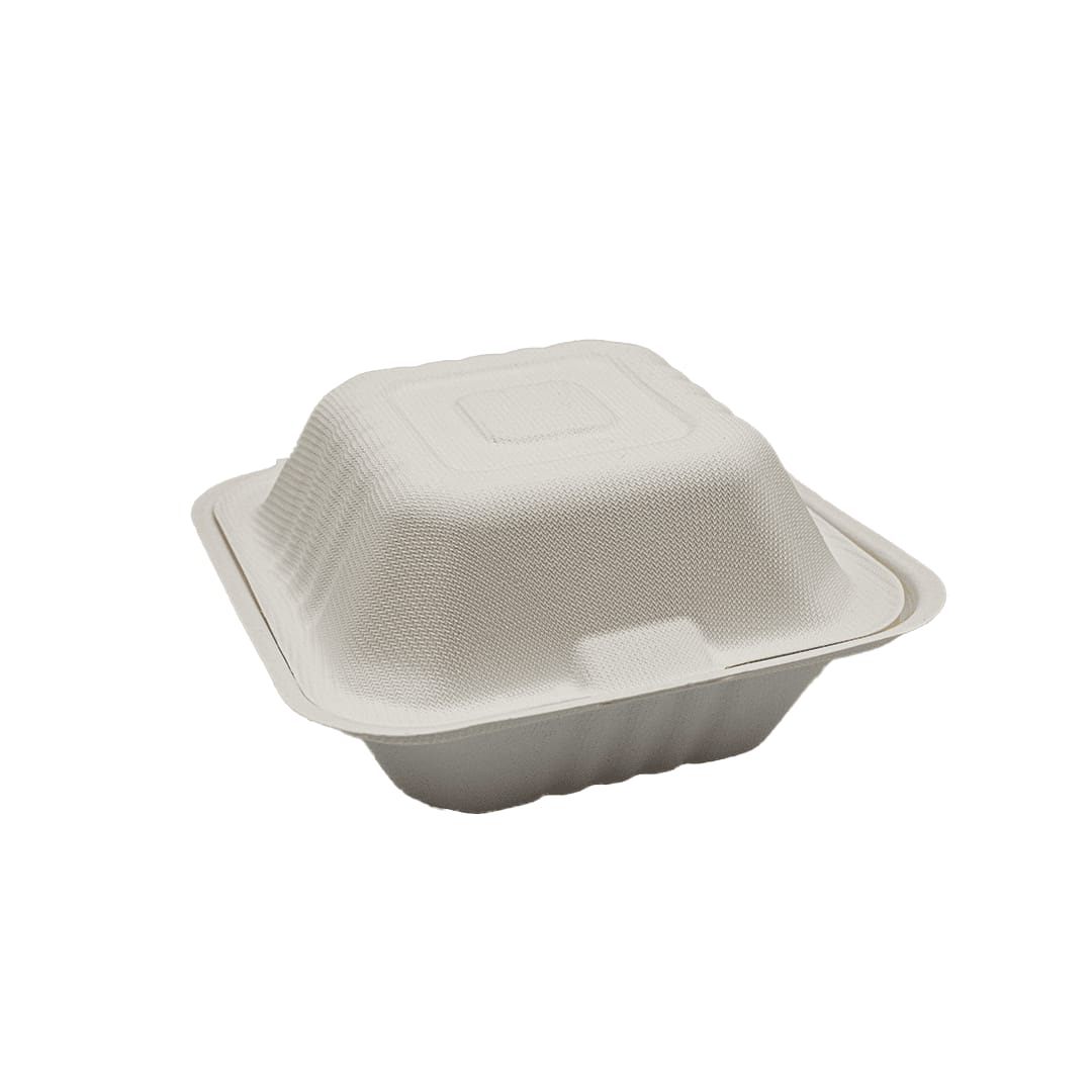 Clamshells 6x6 - Clamshells - HS Ecolife, LLC | Compostable Food ...