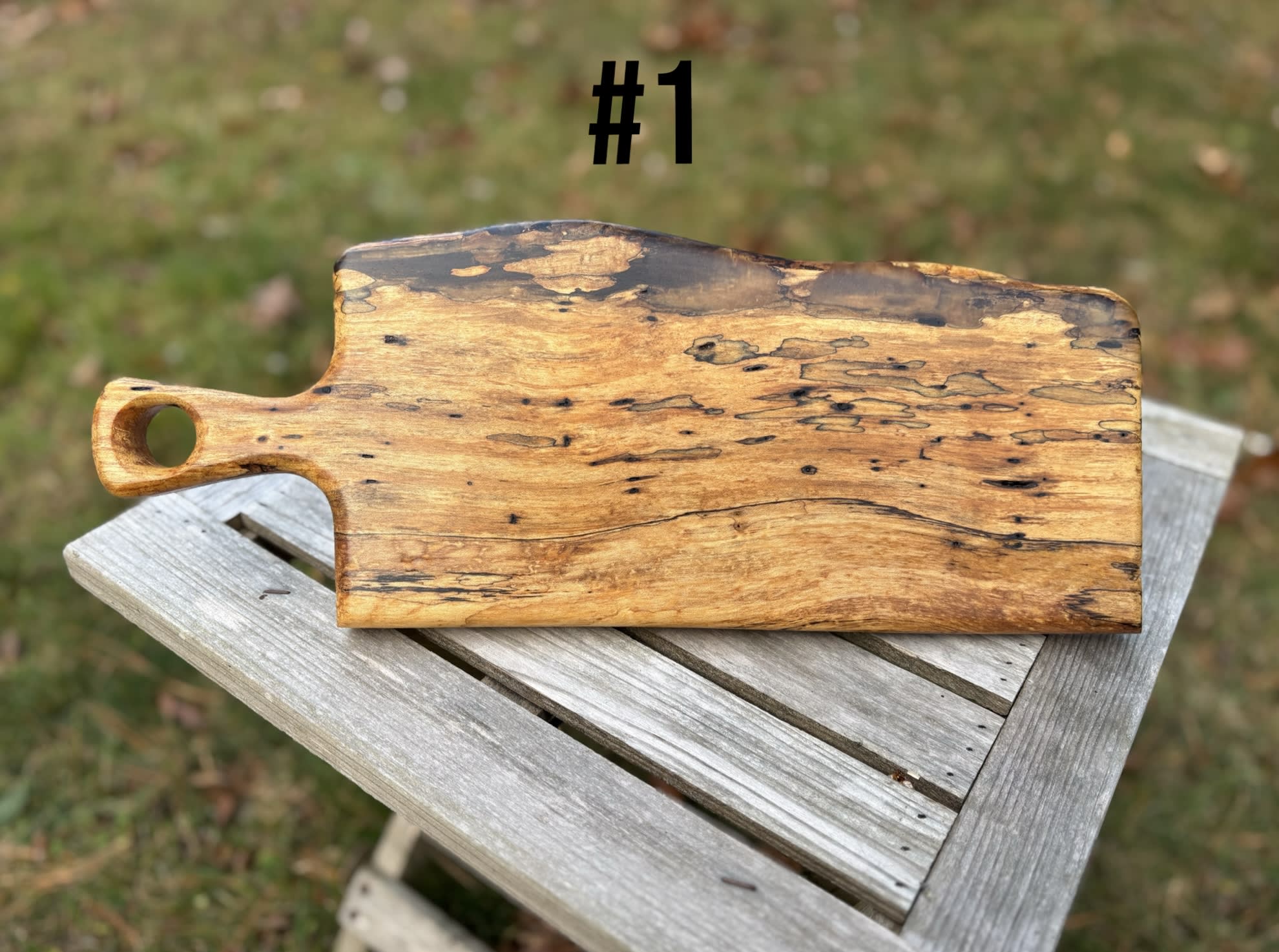 Spalted Maple Charcuterie Board - Cutting and Charcuterie Boards