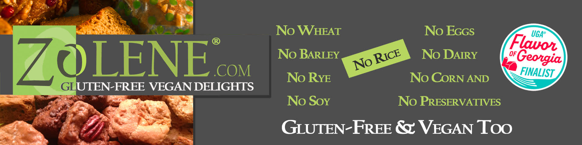 Zolene Gluten-Free Delights, LLC | Gluten-Free & Vegan Treats in Atlanta