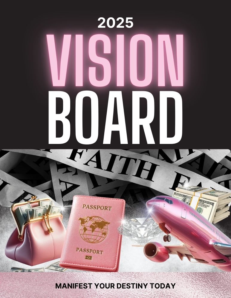 2025 Vision Boards - Coach Mimi Real Talk | Vision Boards