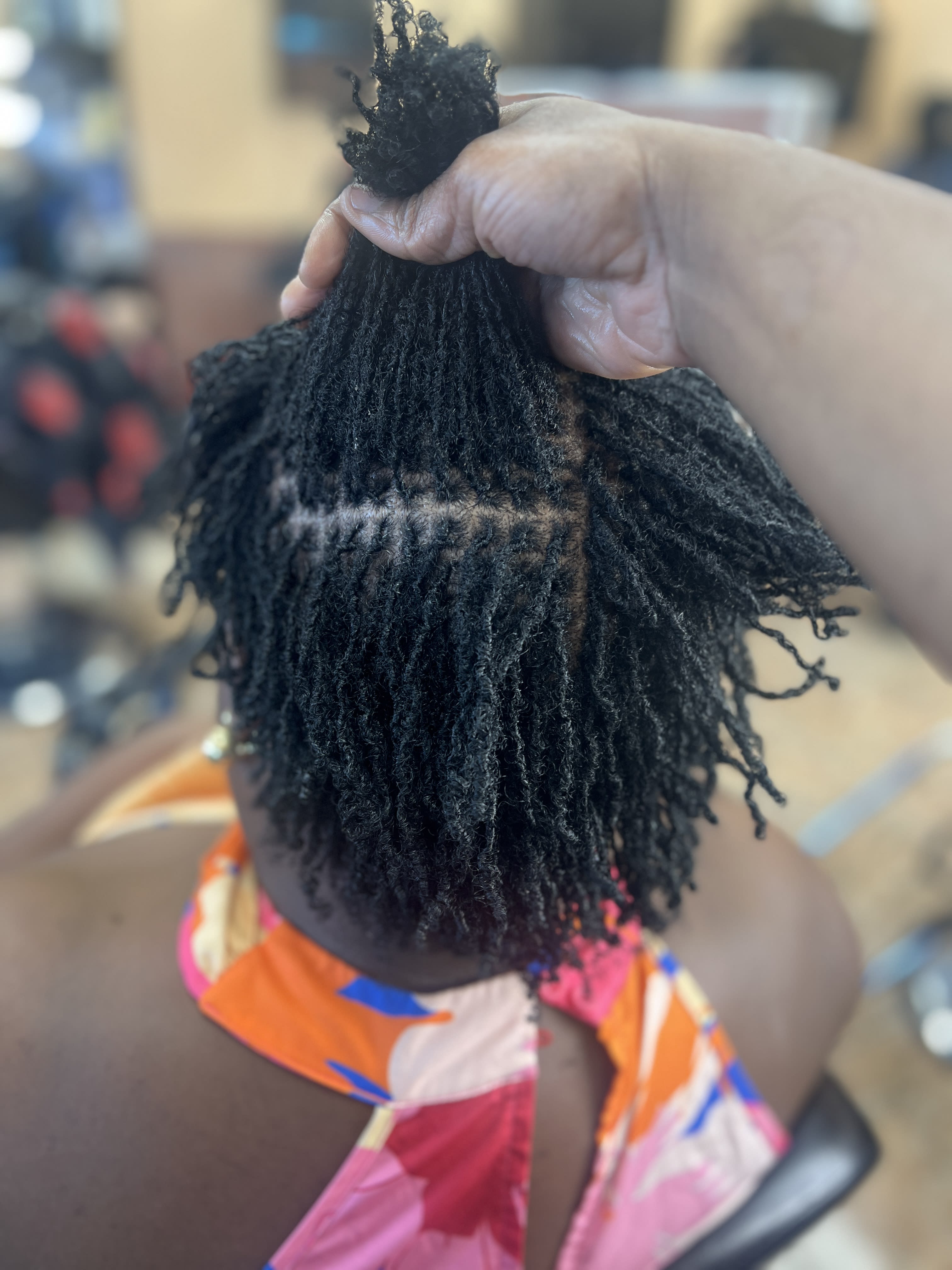 Sister Locs Retie - Loc Maintenance & Retwisting - Locs Irie | Hair ...