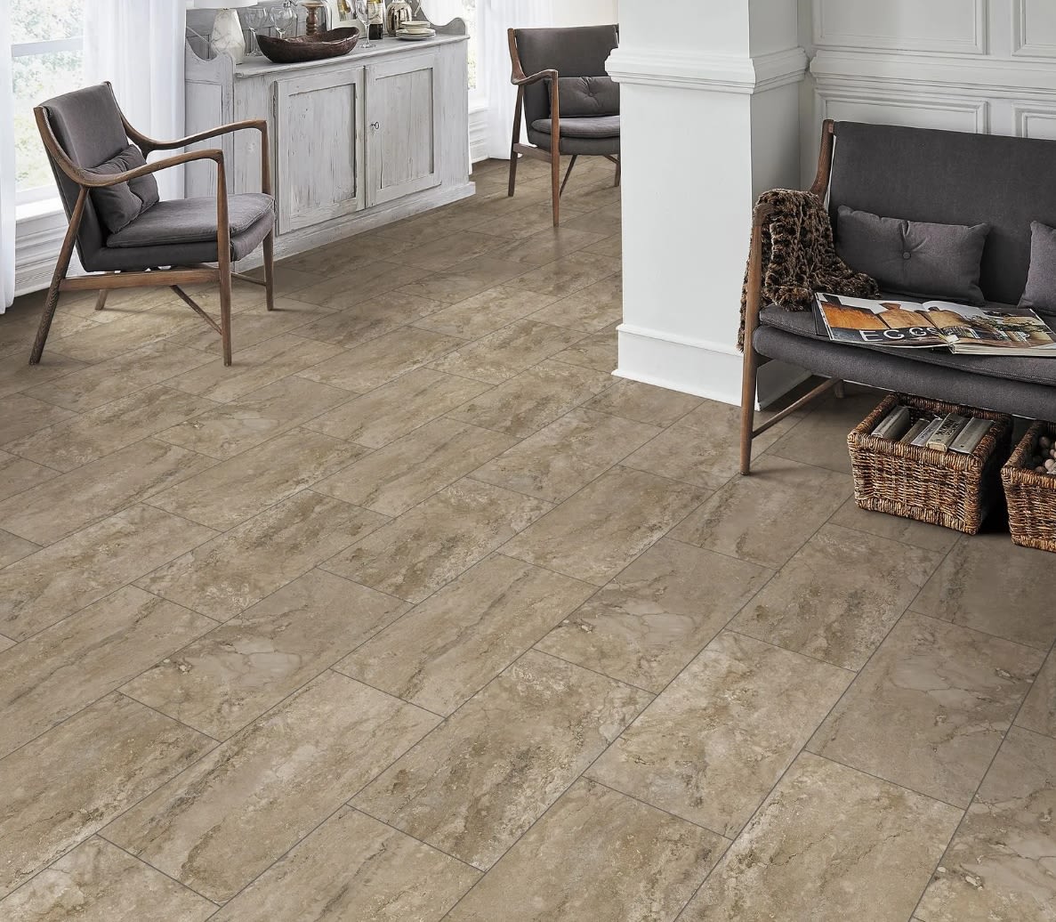 Terrazzo Antica - Stone Reflections - 36 K - 20 mil Tile - SPC - Xtra