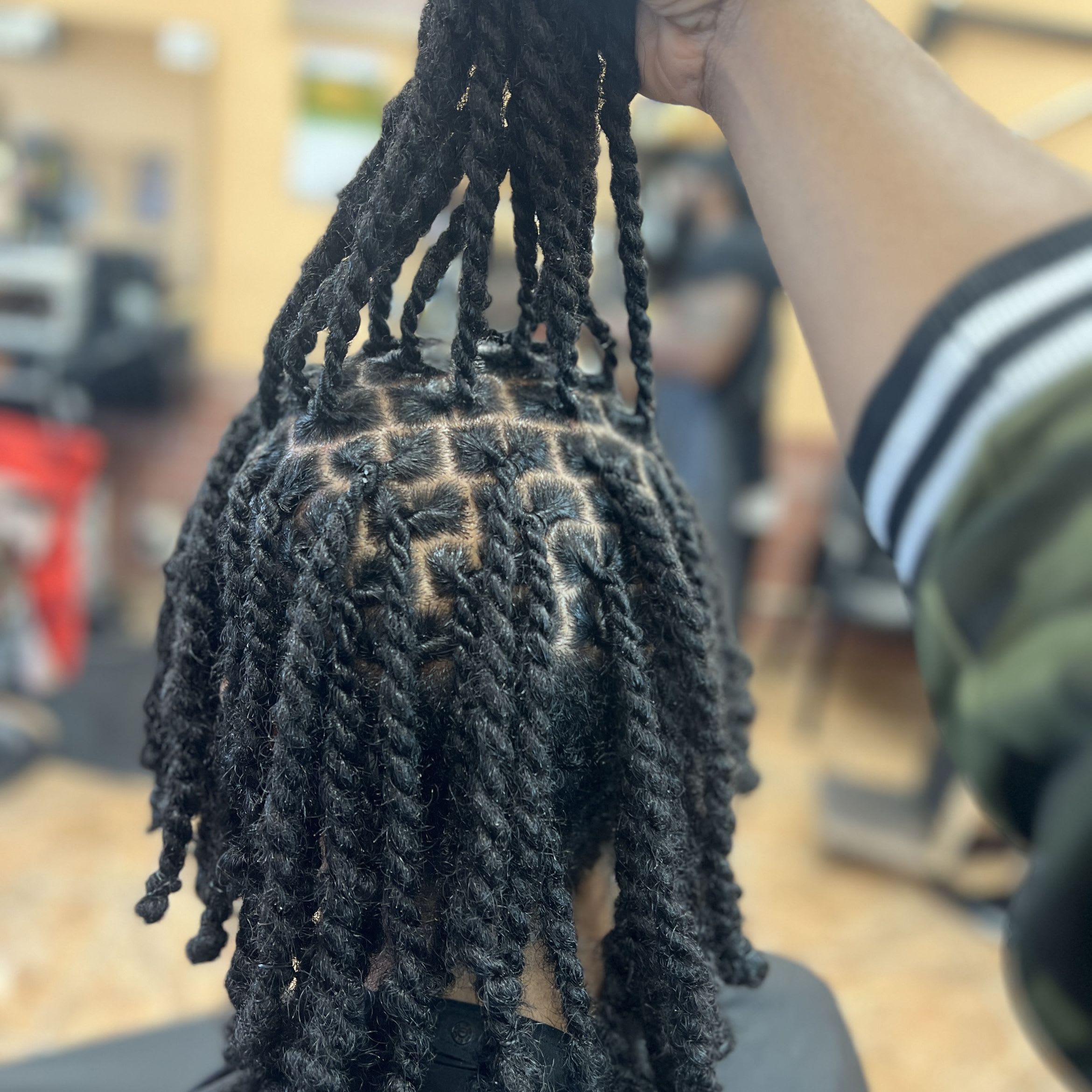 Locs Maintenance With Two Strand Twist - Loc Maintenance & Retwisting