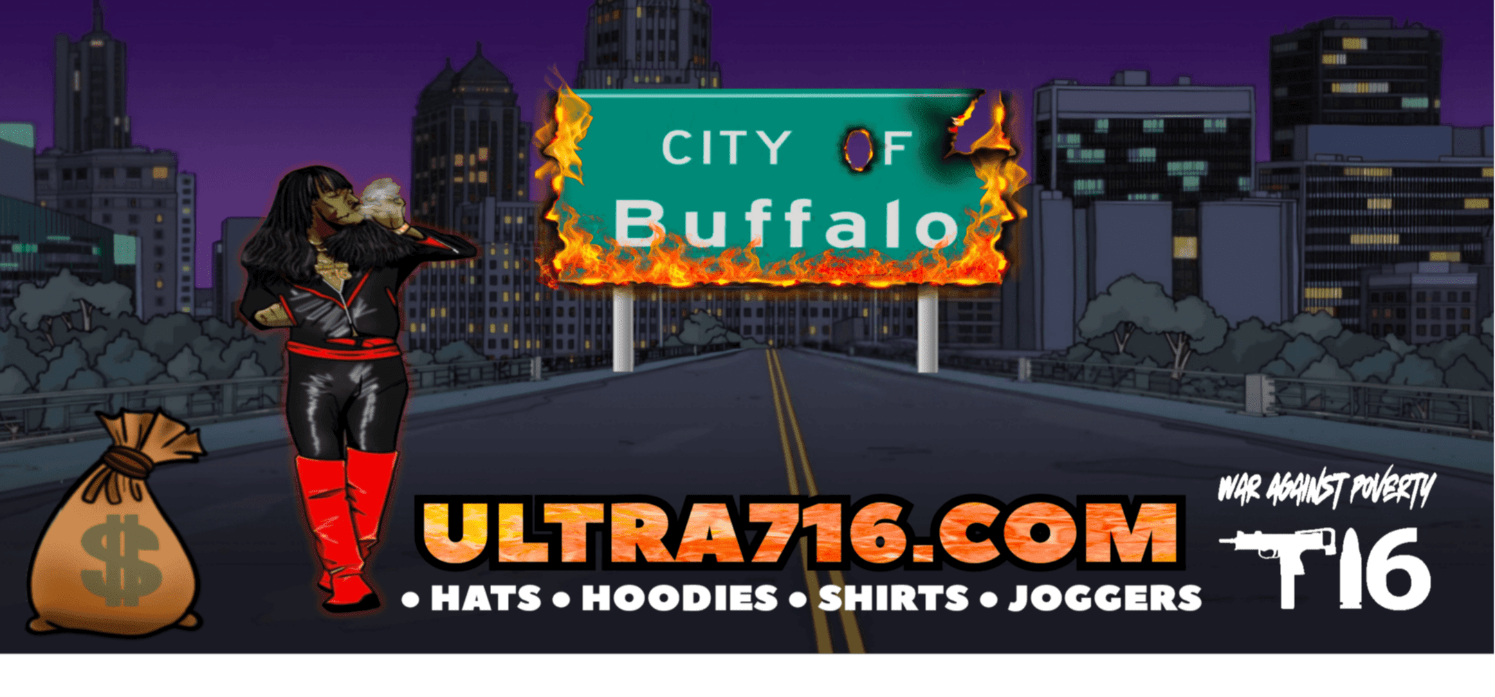 War Against Poverty 716 | Clothing Brand in Buffalo