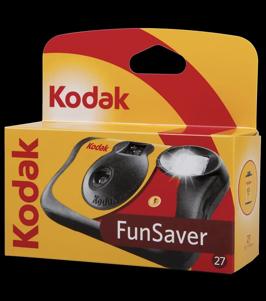 Kodak Funsaver Single use Disposable Camera 39exp - Single Use ...