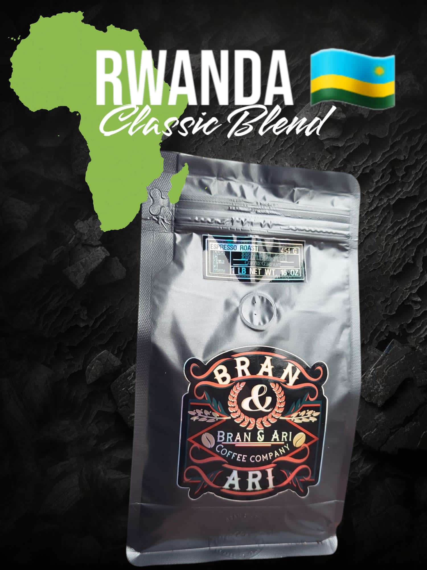 Rwanda's Classic Blend - Coffee - Bran & Ari Coffee Company - Glendale ...