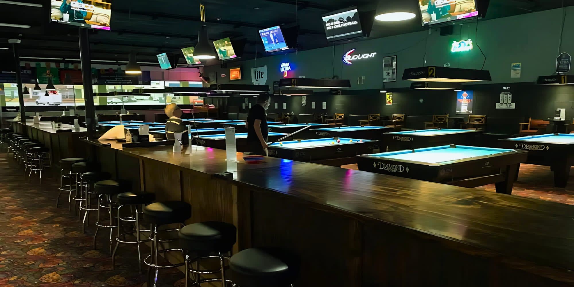 Pockets Billiards Bar & Grill - Pool Hall & Food in Covington