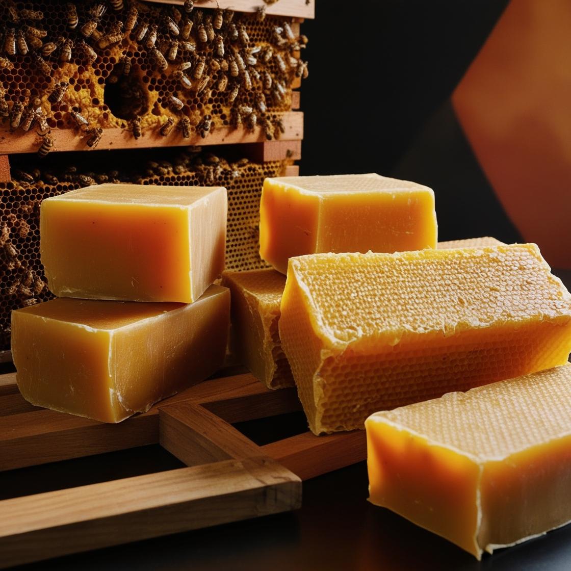 Raw Beeswax - Raw Beeswax - MJD Apiary | Bee Farm in Milwaukee