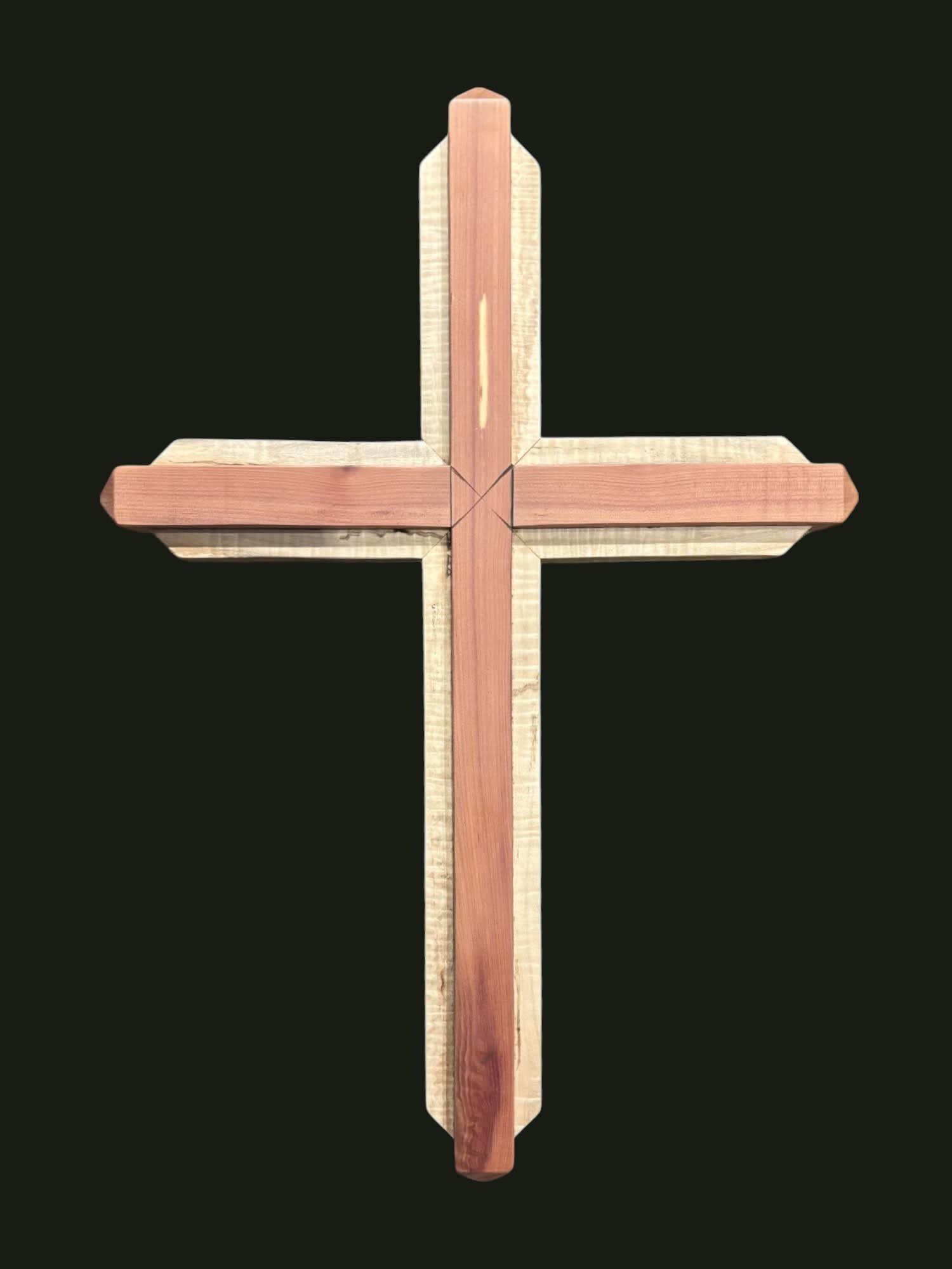 Standard Cross - Handcrafted Wooden Crosses - God's Country Woodworks ...
