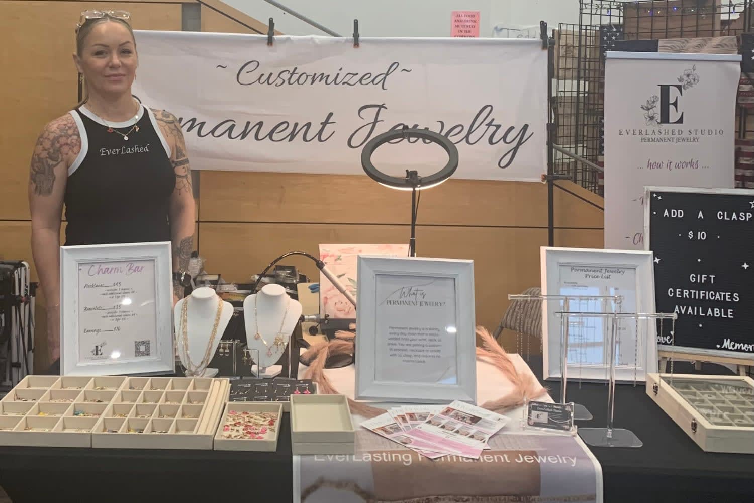 Permanent Jewelry Parties - Special Event Services - EverLashed ...